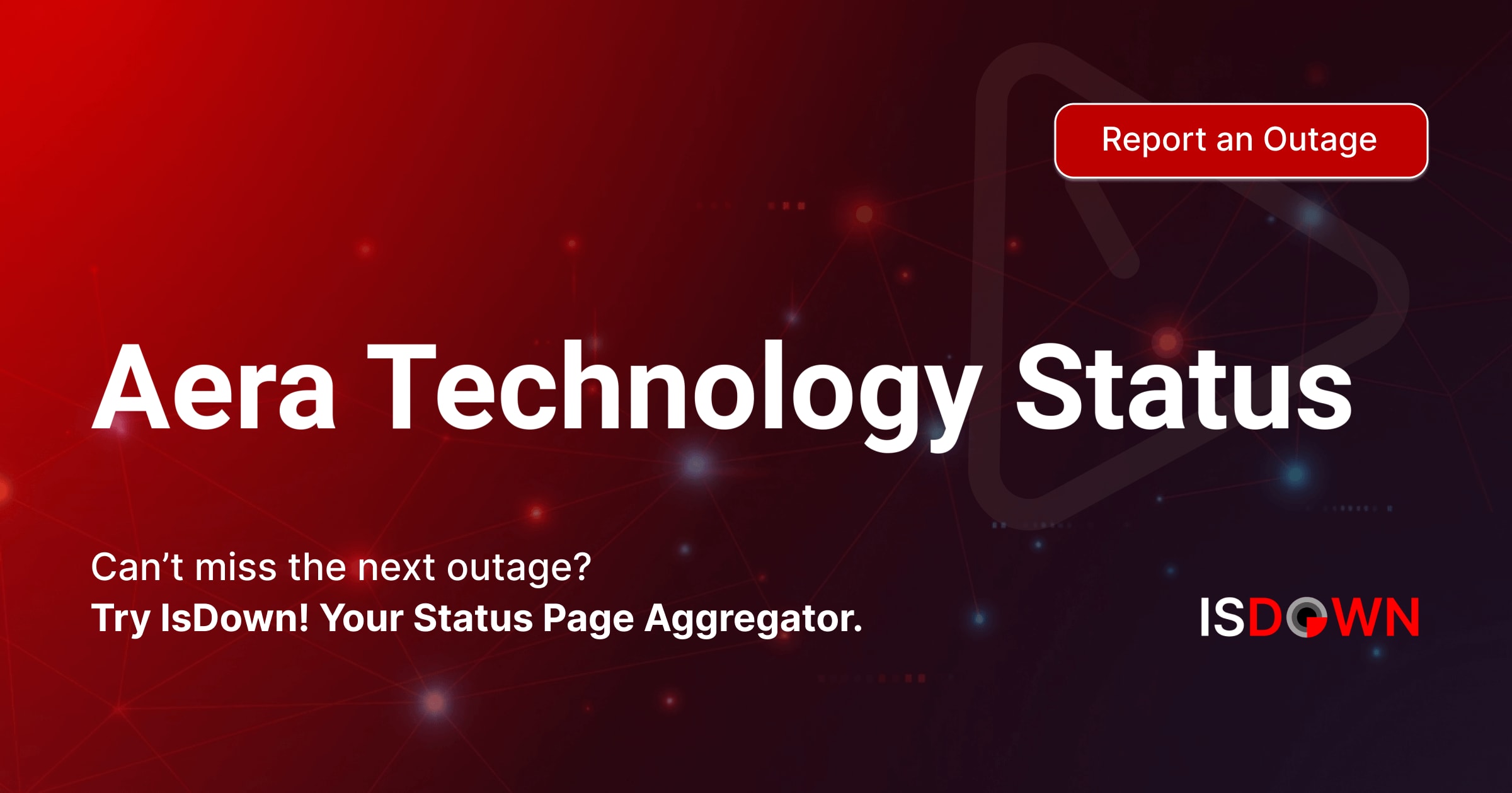 Is Aera Technology Down? Check current status and user reports | IsDown