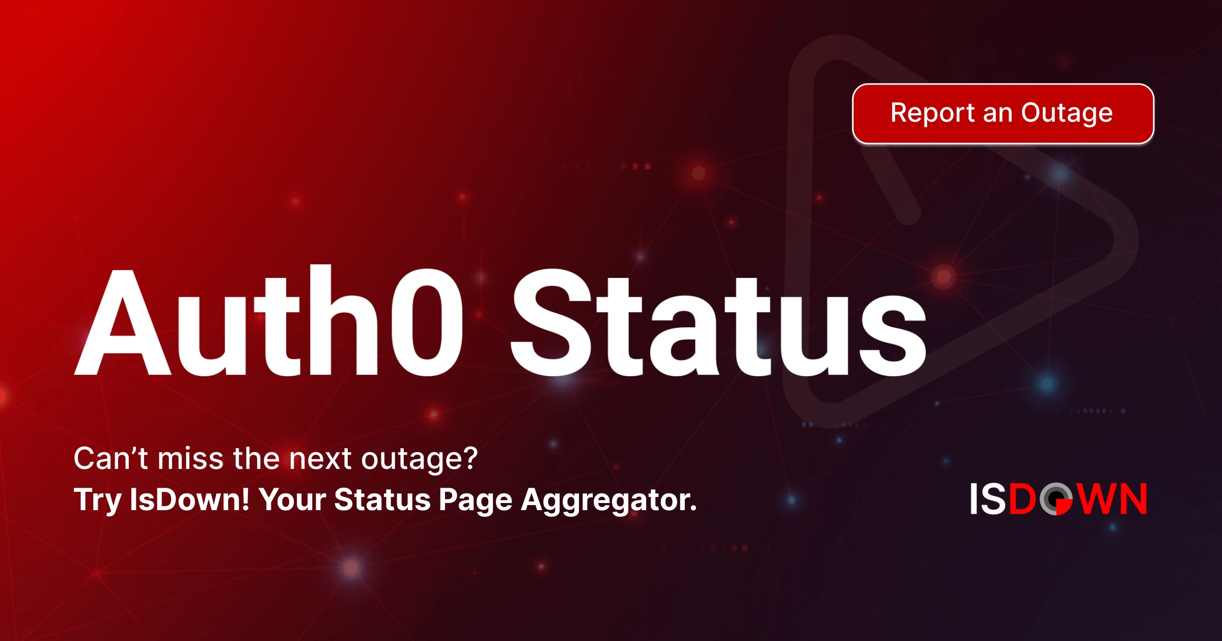 Is Auth0 Down? Check current status and user reports | IsDown