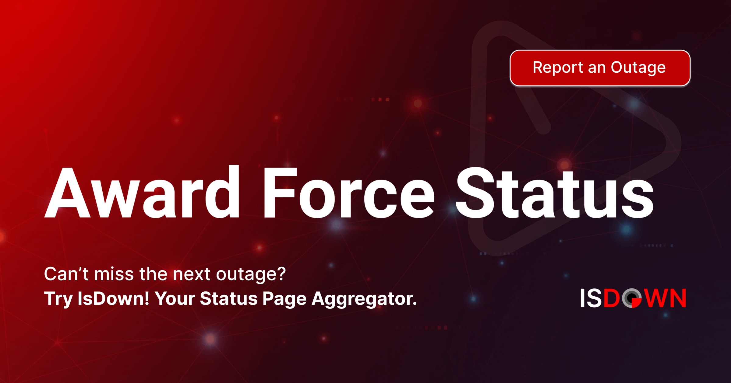 Is Award Force Down? Check current status and user reports | IsDown