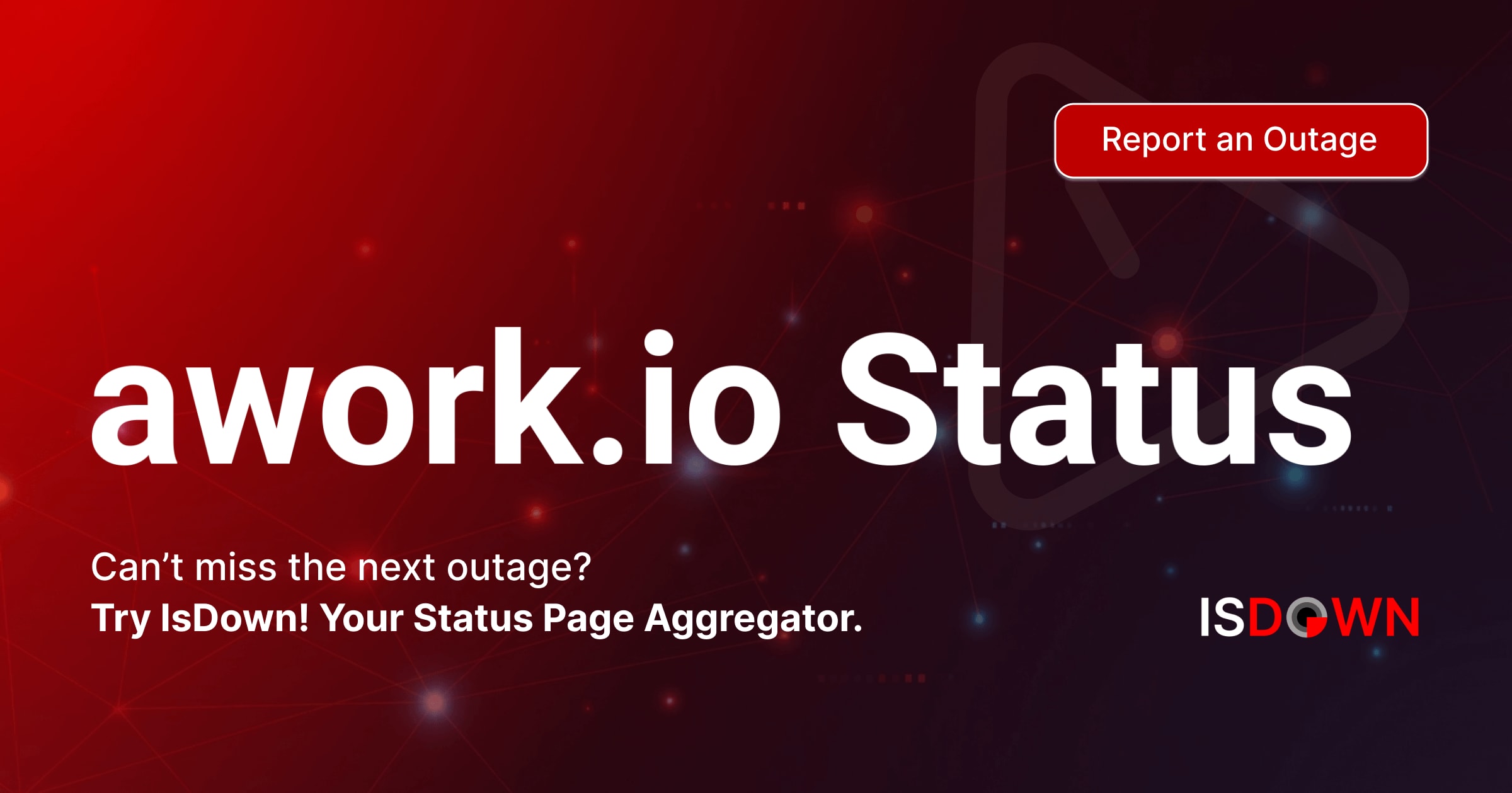 Is awork.io API Down? Live Status, Outages & Alerts | IsDown