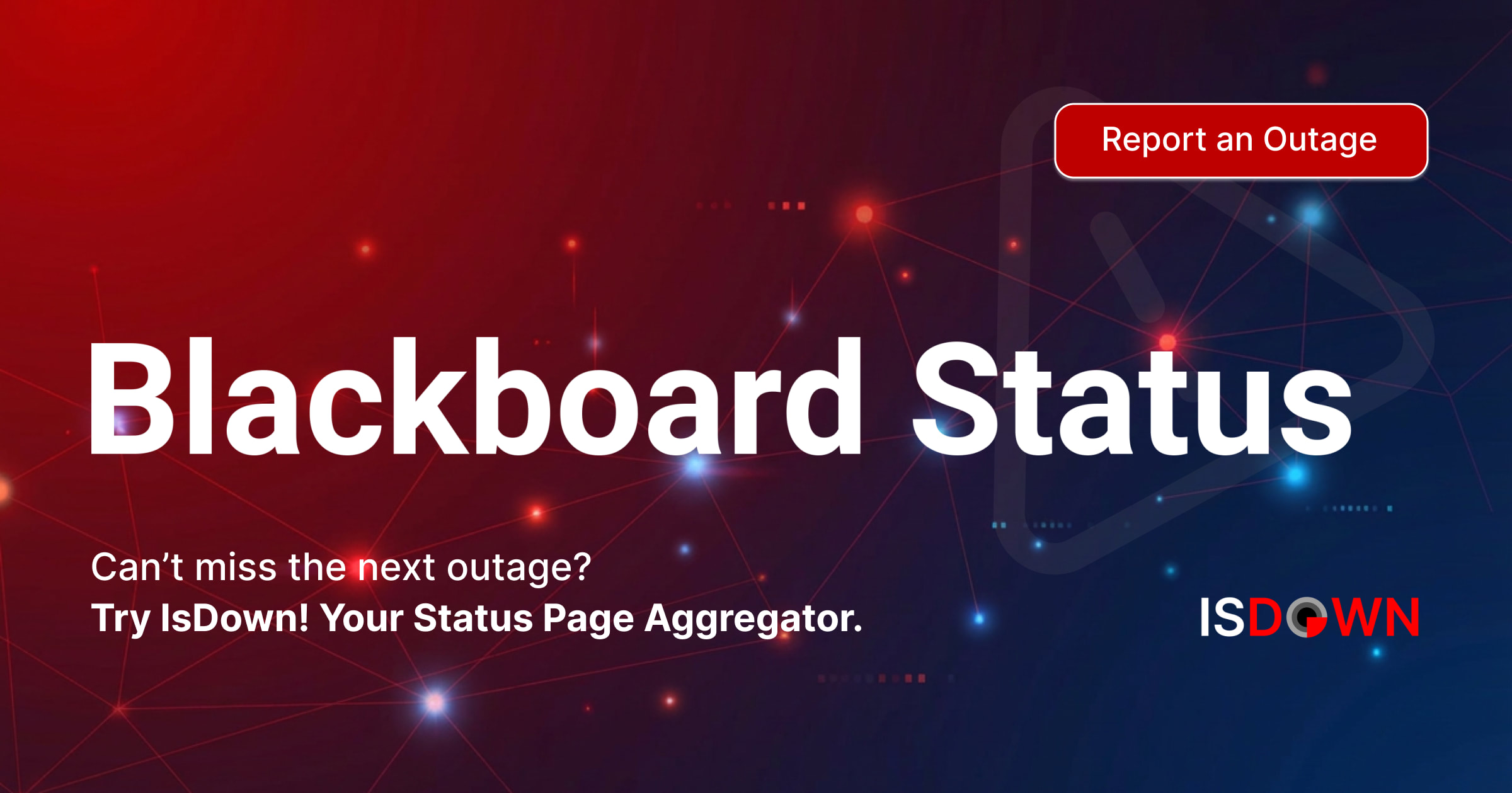 Is Blackboard Down? Check current status and user reports | IsDown
