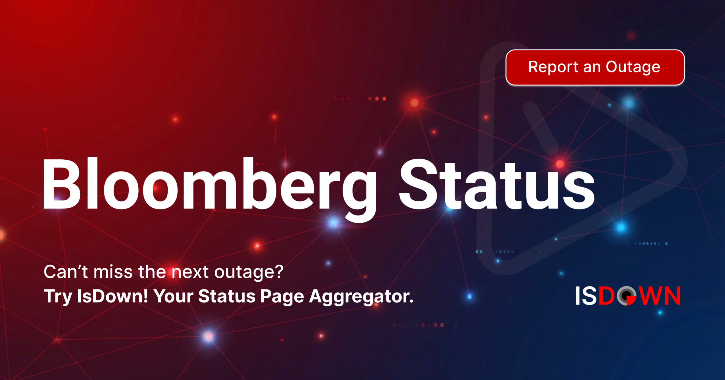 Is Bloomberg Down? Check current status and user reports | IsDown