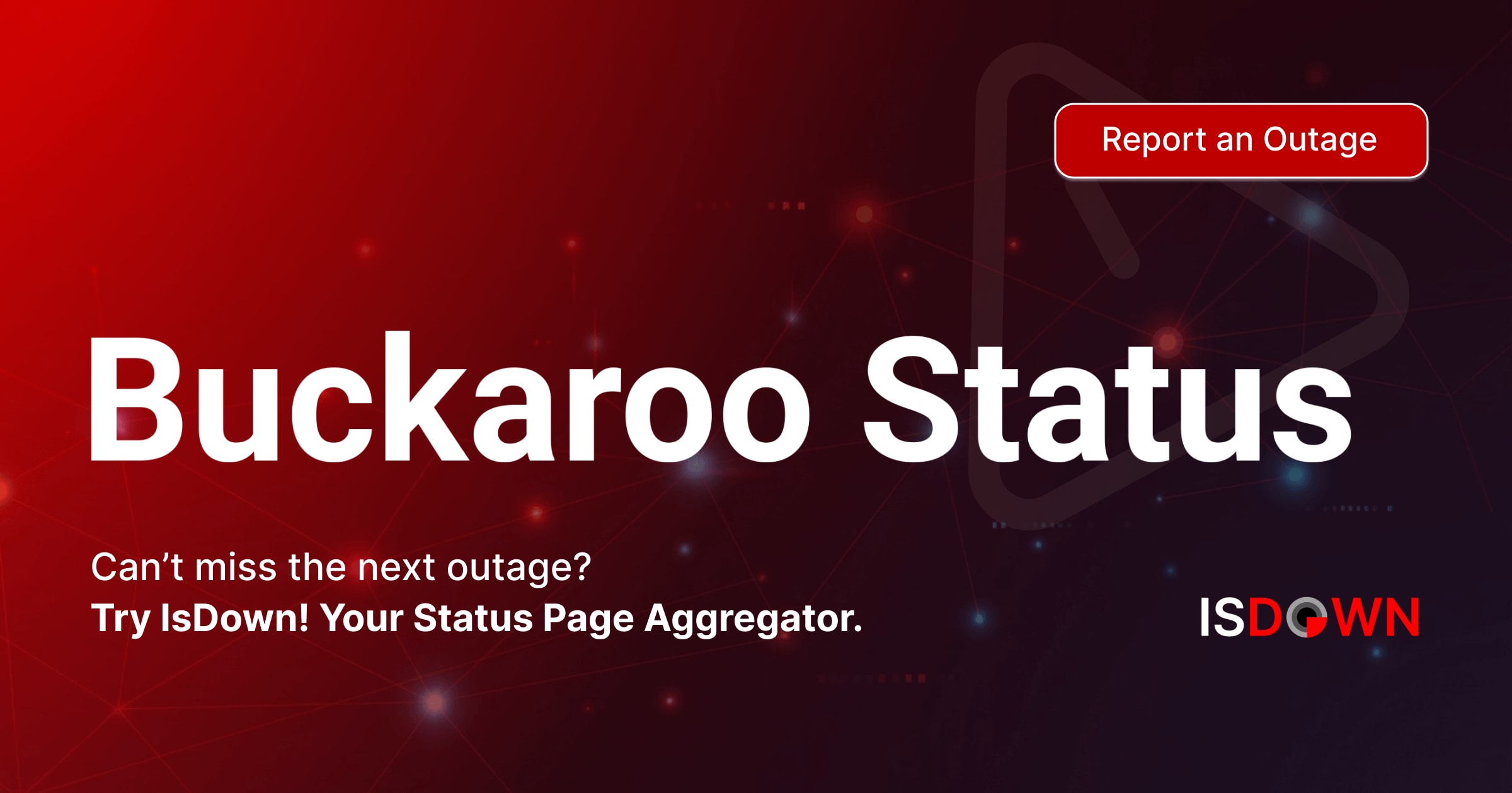 Is Buckaroo Down? Check current status and user reports | IsDown