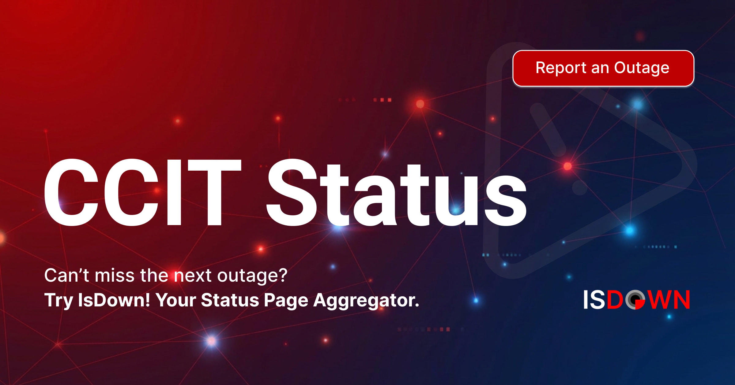 Is CCIT Down? Check current status and user reports | IsDown
