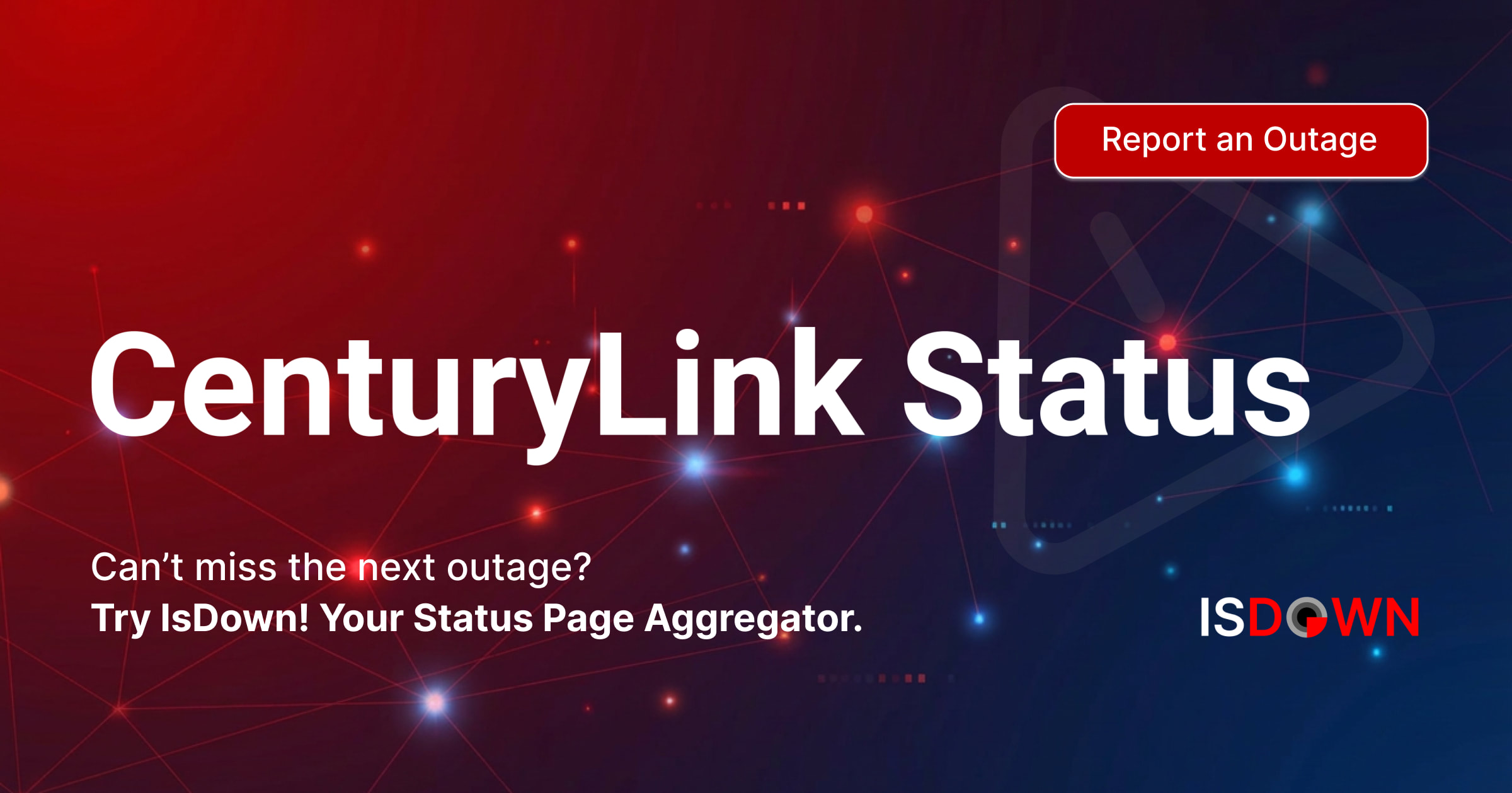 Is CenturyLink Down? Live Status, Outages & Alerts | IsDown