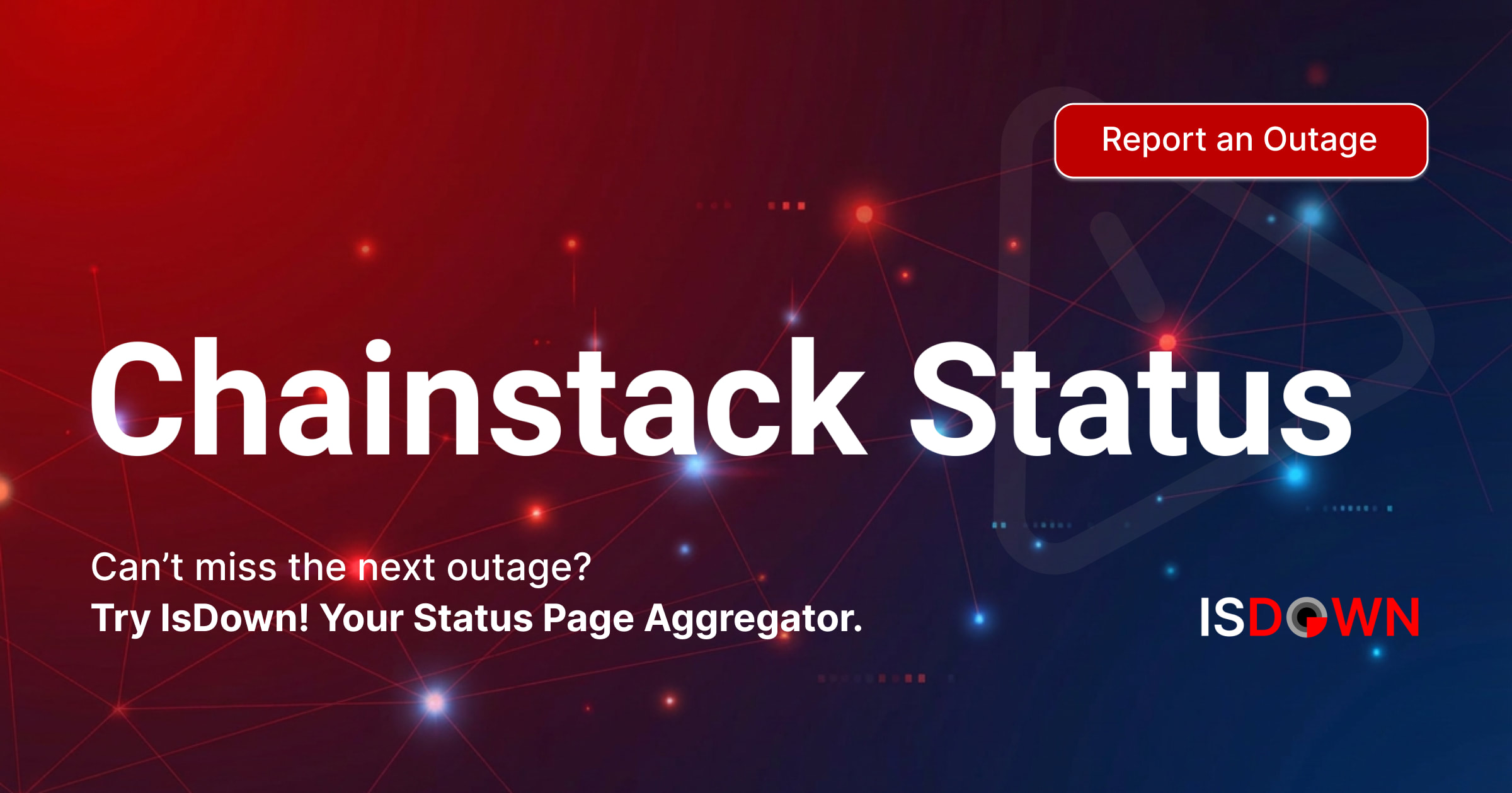 Is Chainstack Console Down? Check current status and user reports | IsDown