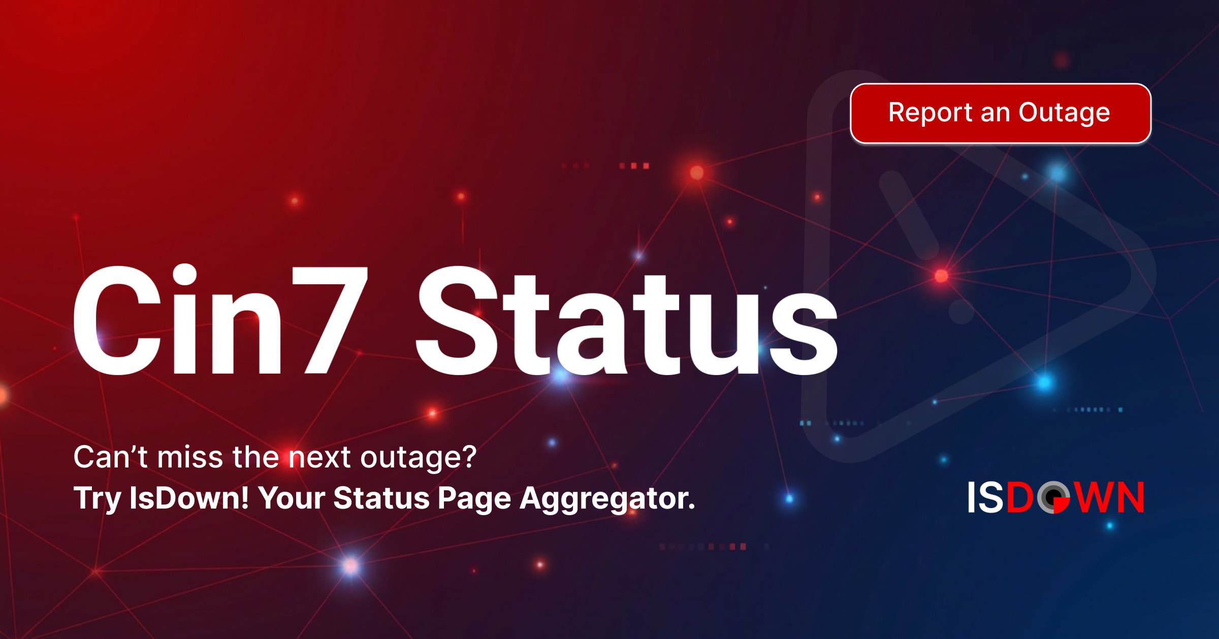 Is Cin7 Down? Check current status and user reports | IsDown