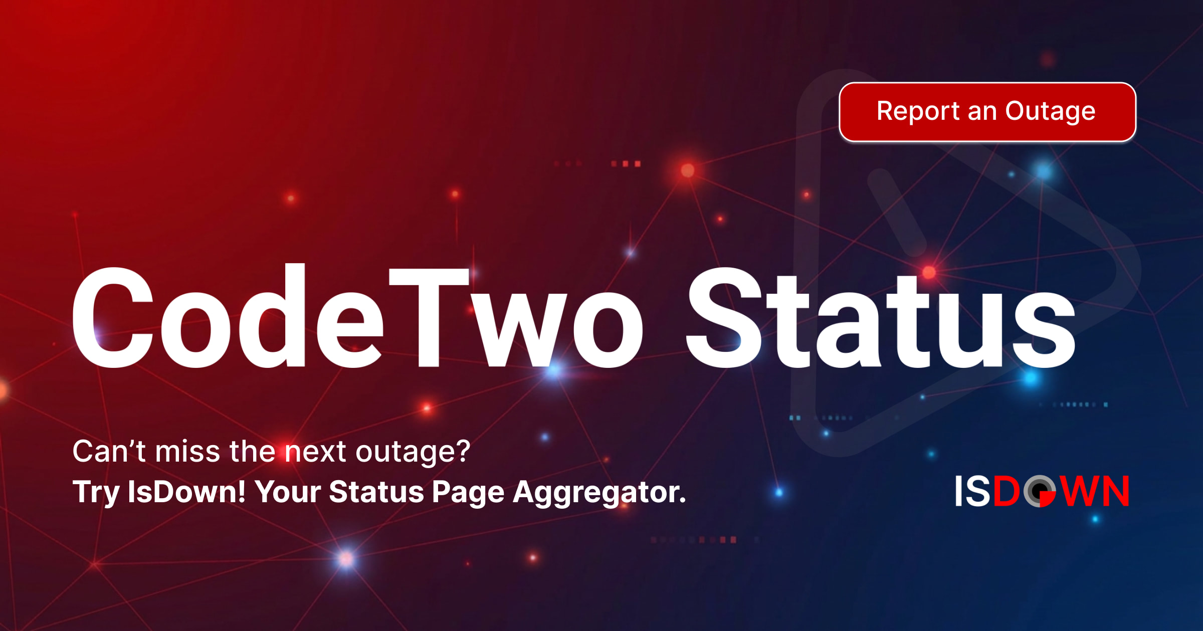 Is CodeTwo Down? Live Status, Outages & Alerts | IsDown