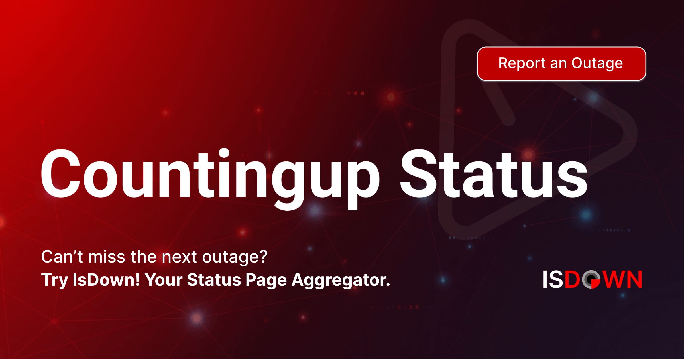 Is Countingup Down? Check current status and user reports | IsDown