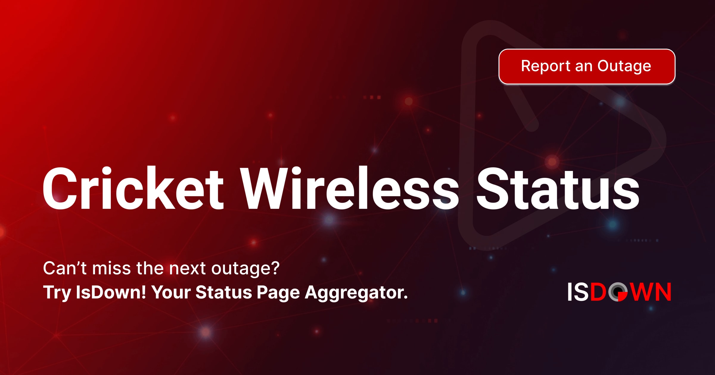 Is Cricket Wireless Down? Check current status and user reports | IsDown
