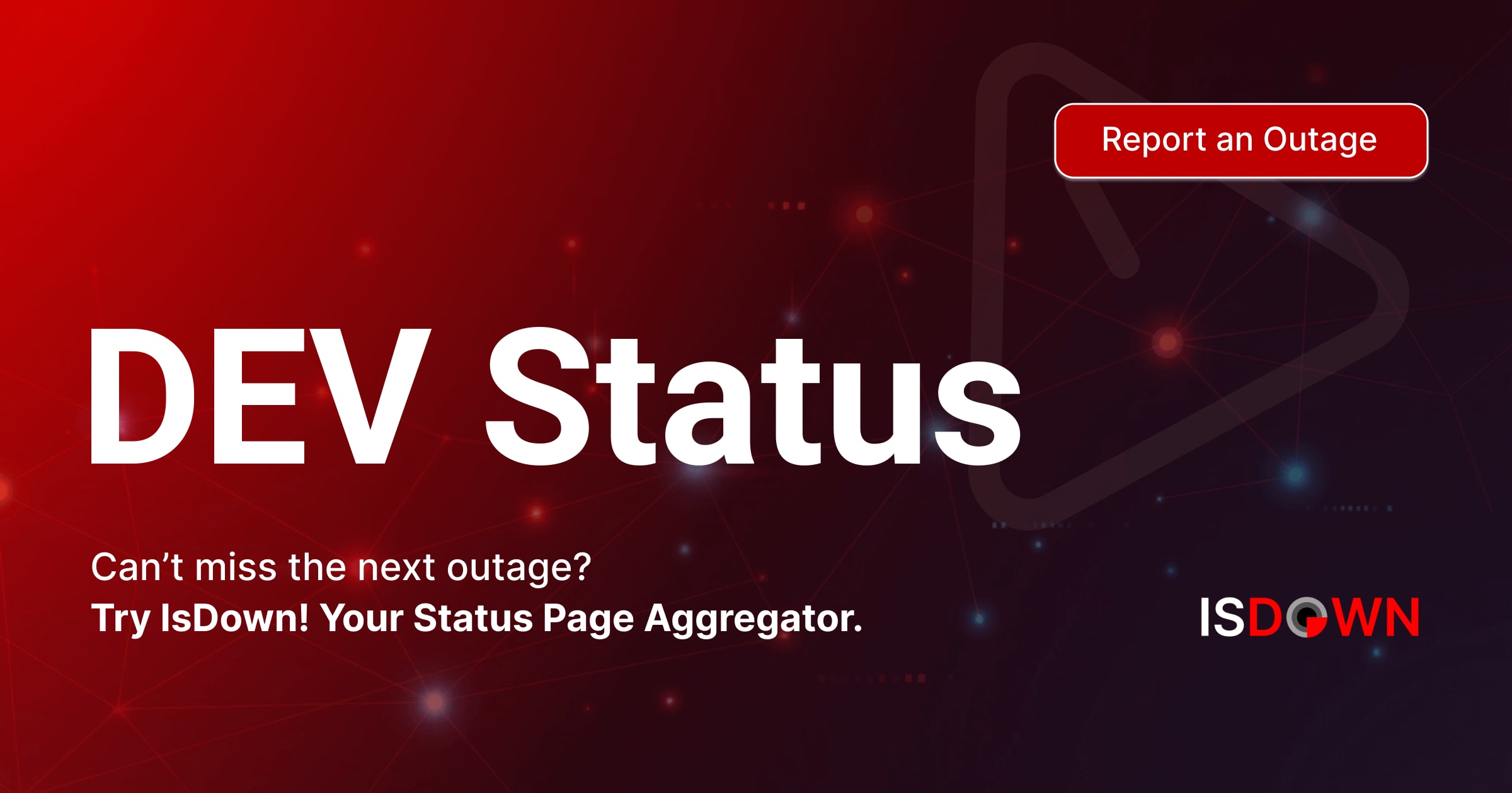 Is DEV Down? Check current status and user reports | IsDown