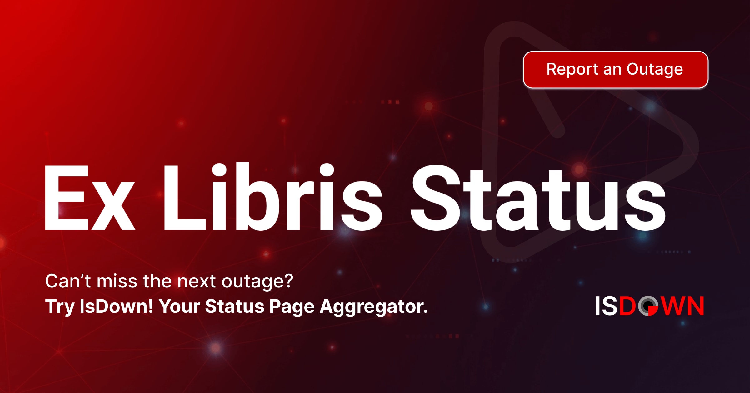 Is Ex Libris Down? Check current status and user reports | IsDown