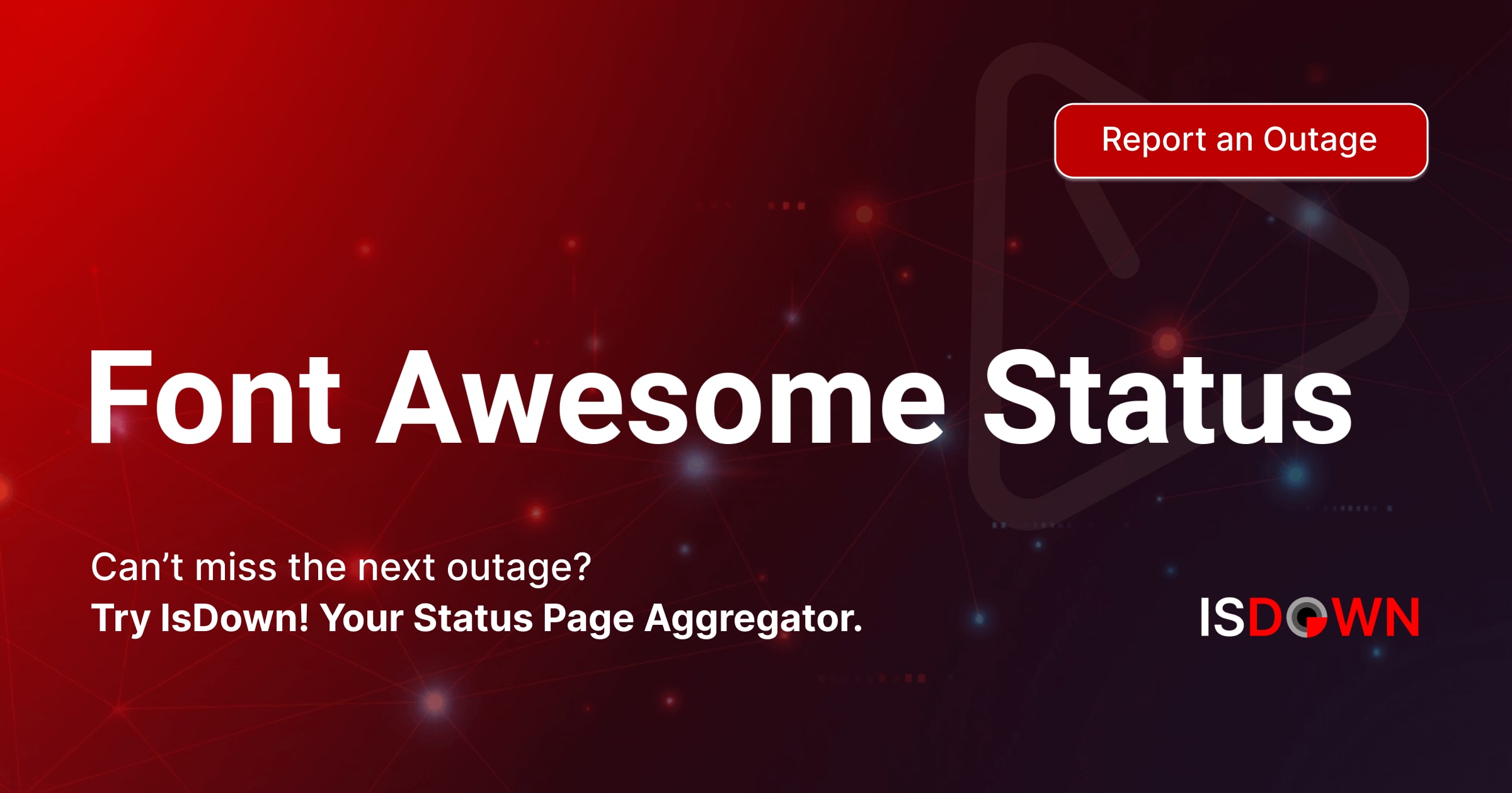 Is Font Awesome Down? Check current status and user reports | IsDown