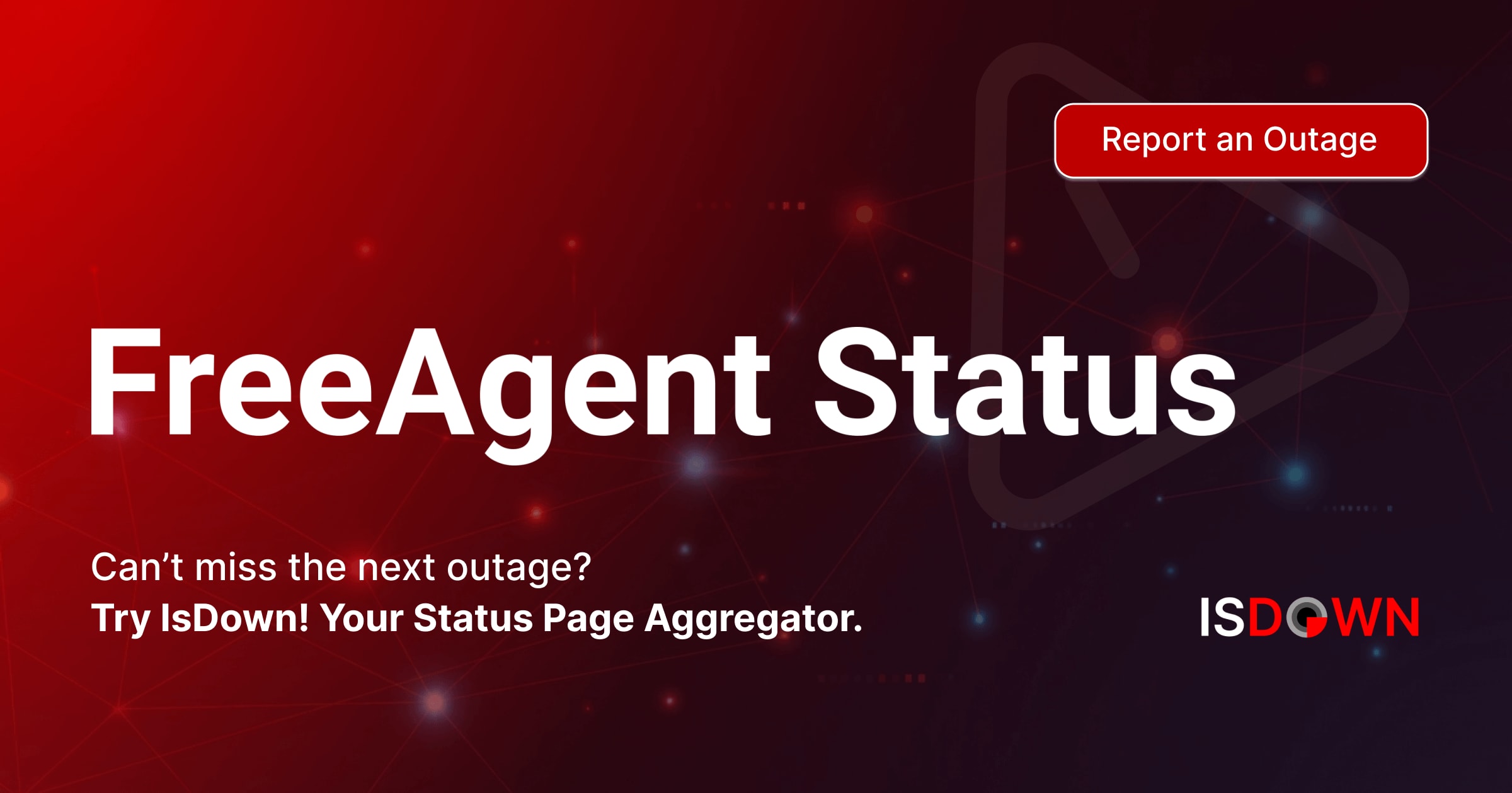 Is FreeAgent Down? Live Status, Outages & Alerts | IsDown