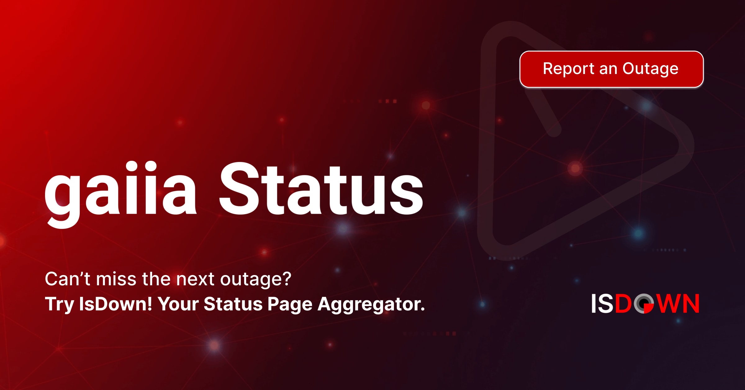Is gaiia Down? Check current status and user reports | IsDown