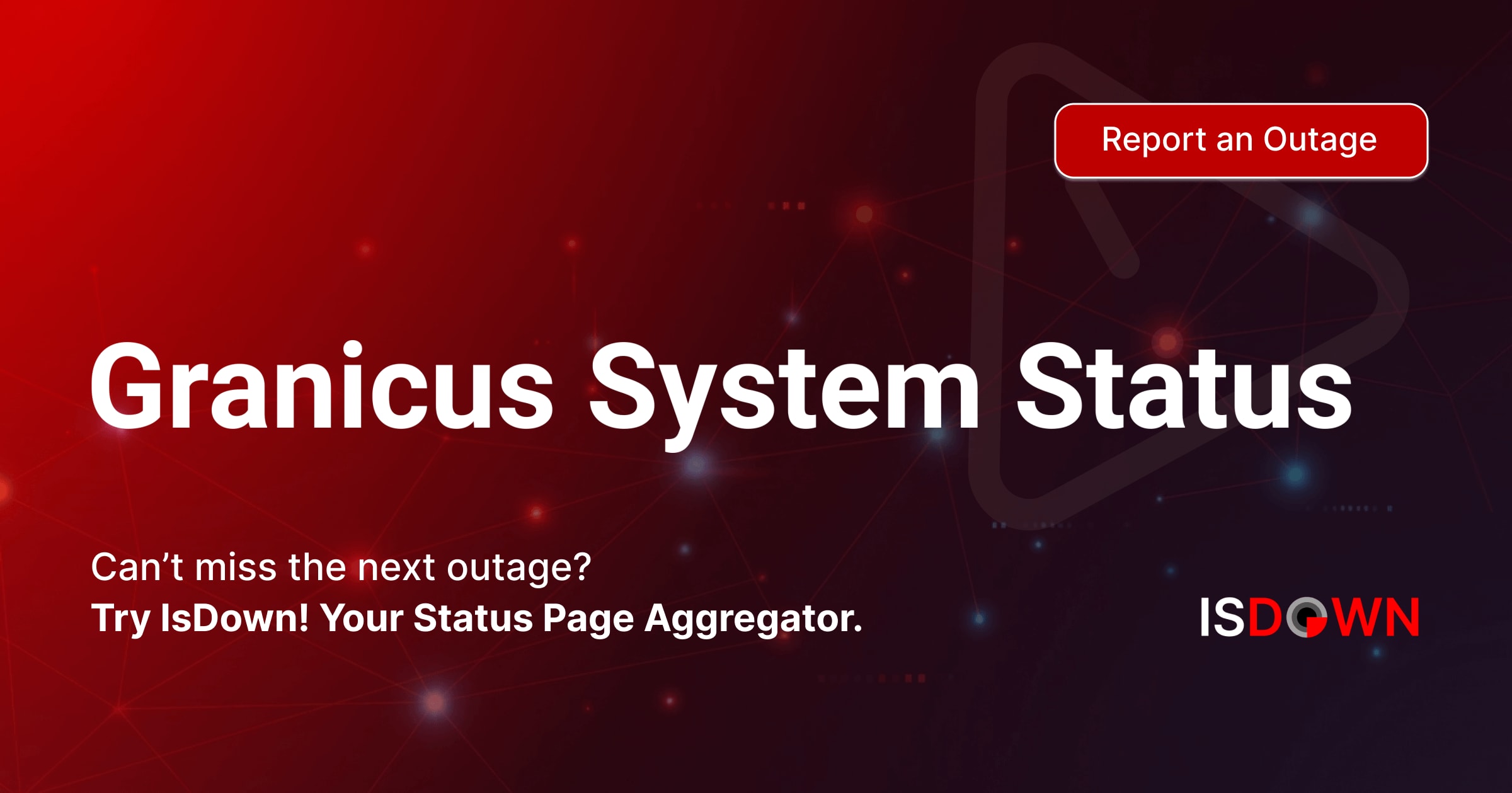 Is Granicus System Down? Check current status and user reports | IsDown