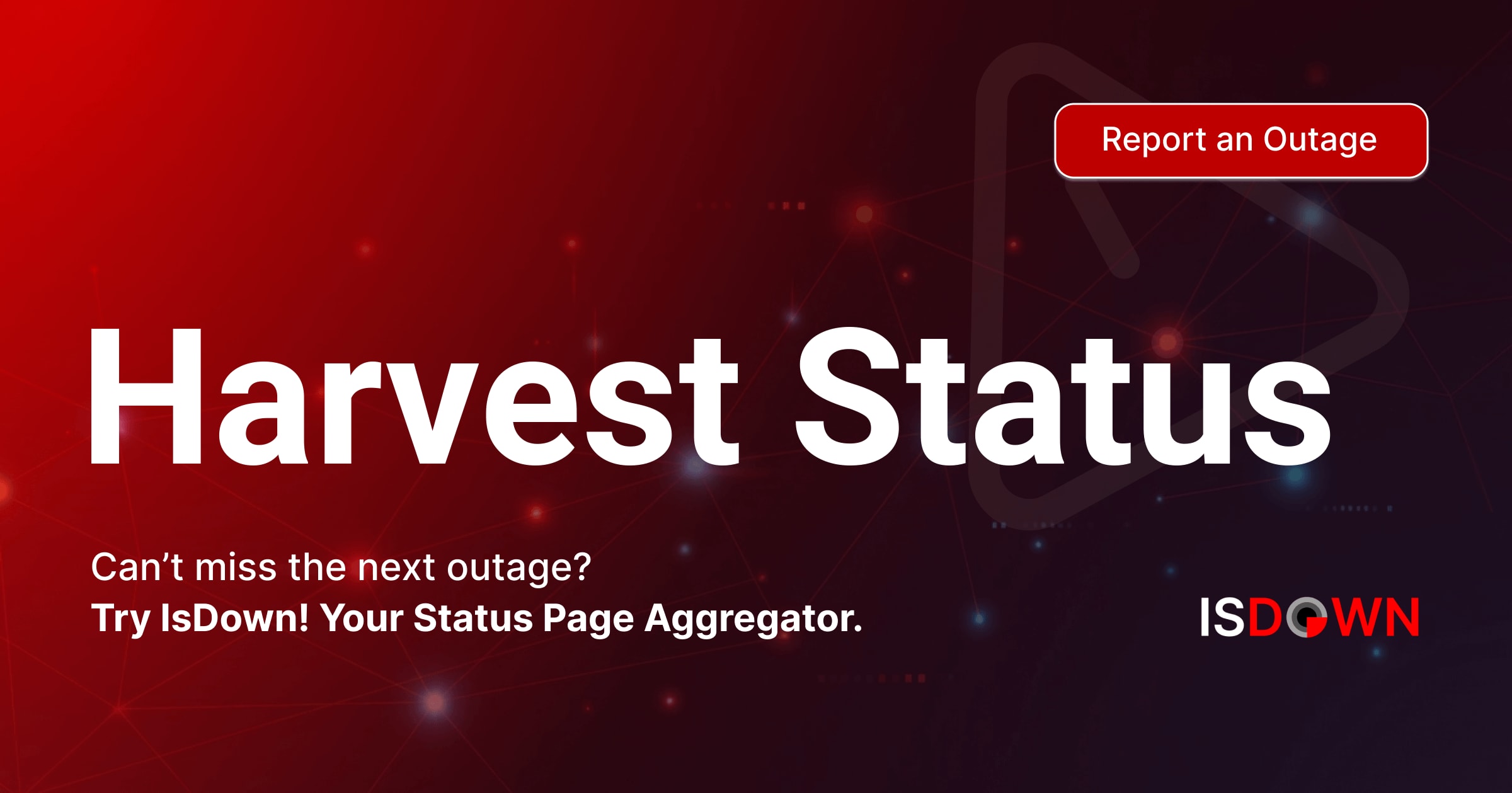 Is Harvest Down? Check current status and user reports | IsDown
