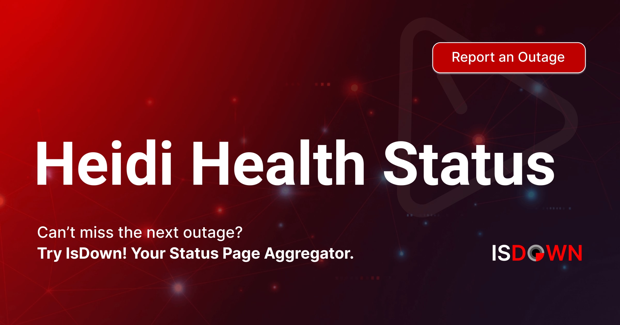 Is Heidi Health Australia Down? Check current status and user reports ...