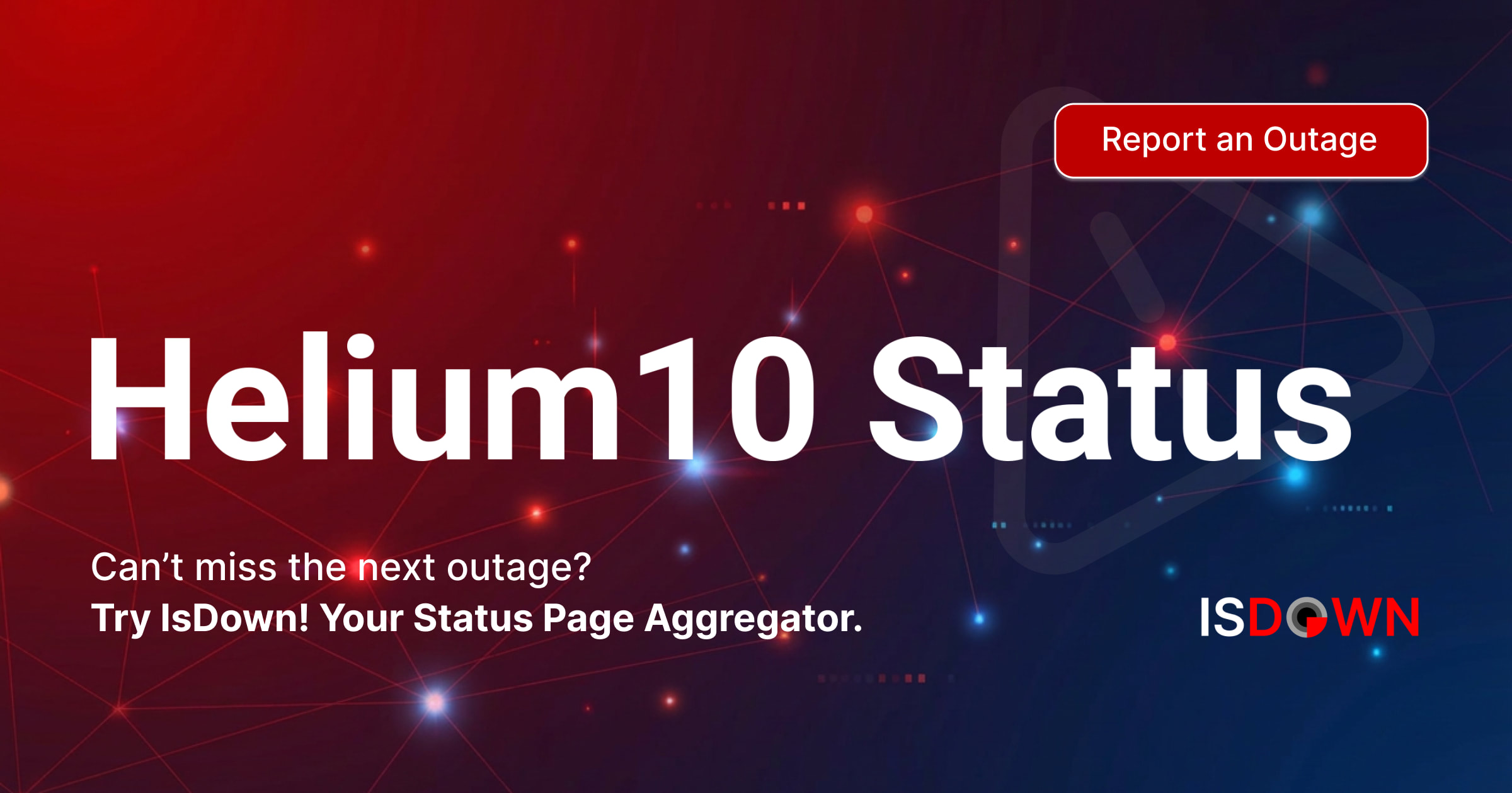 Is Helium10 Down? Check current status and user reports | IsDown