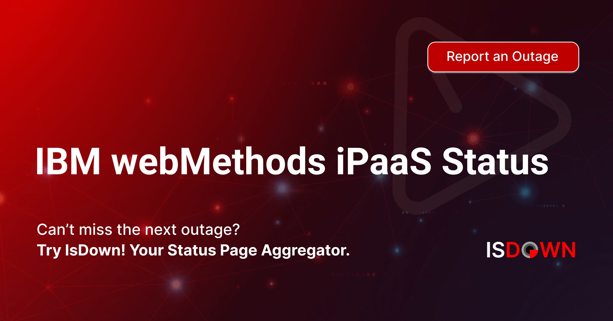 Is IBM webMethods iPaaS Down? Check current status and user reports ...
