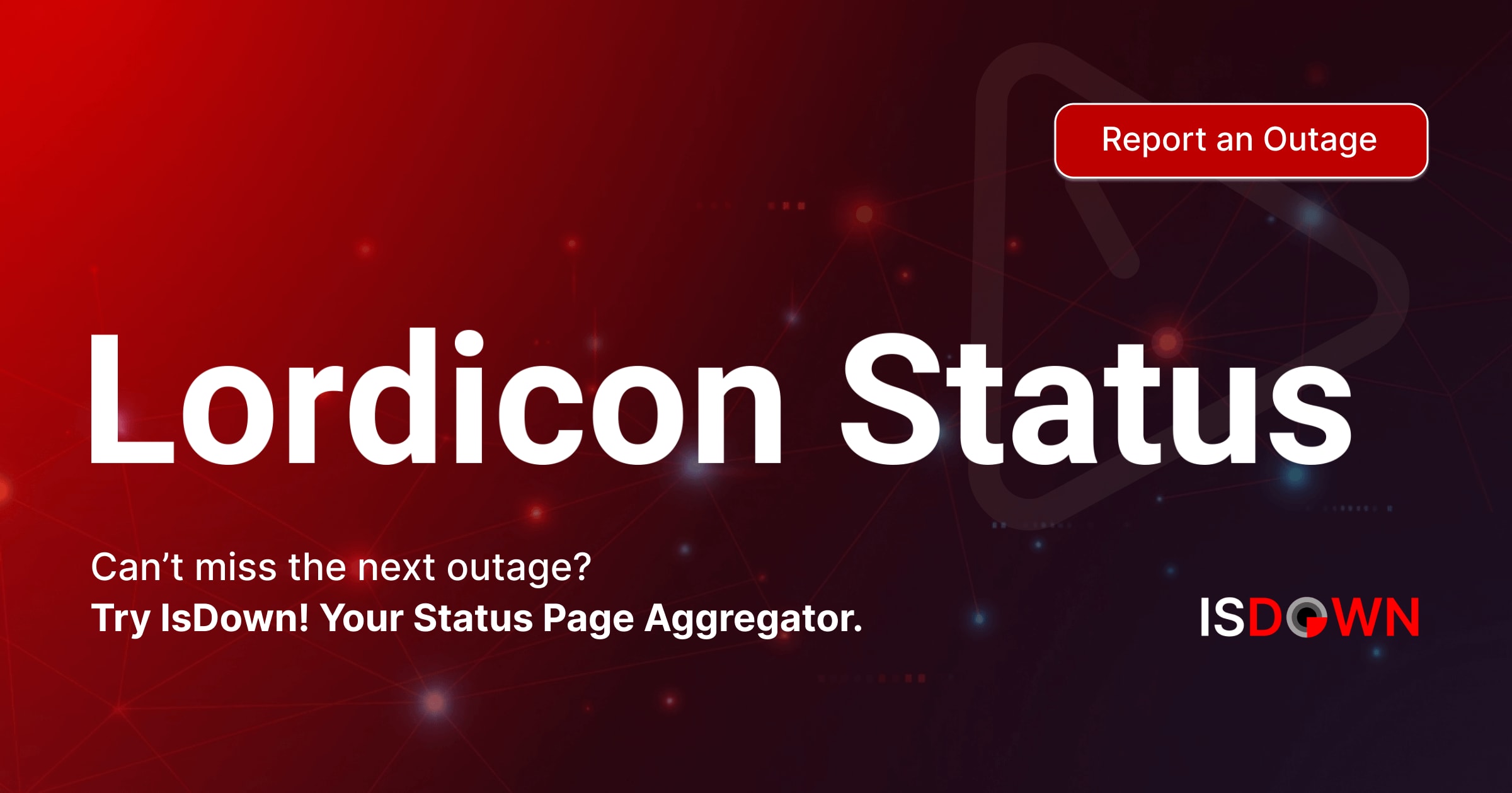 Lordicon Status. Is Lordicon down or having an outage?