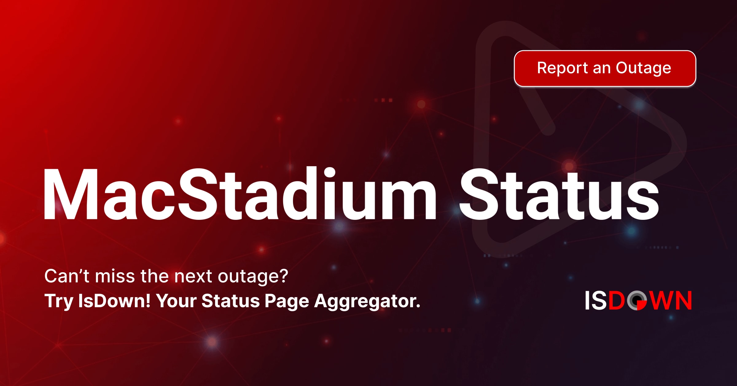 Is MacStadium Las Vegas Data Center Down? Check current status and user ...