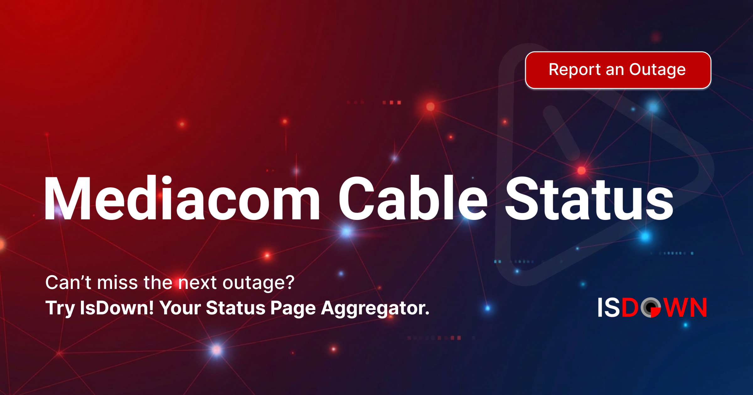 Is Mediacom Cable Down? Check current status and user reports | IsDown