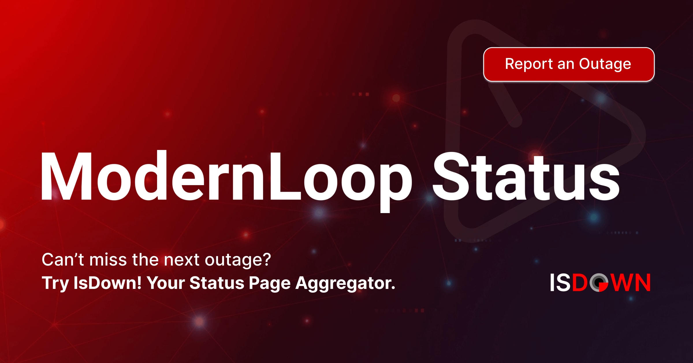 Is ModernLoop Down? Check current status and user reports | IsDown