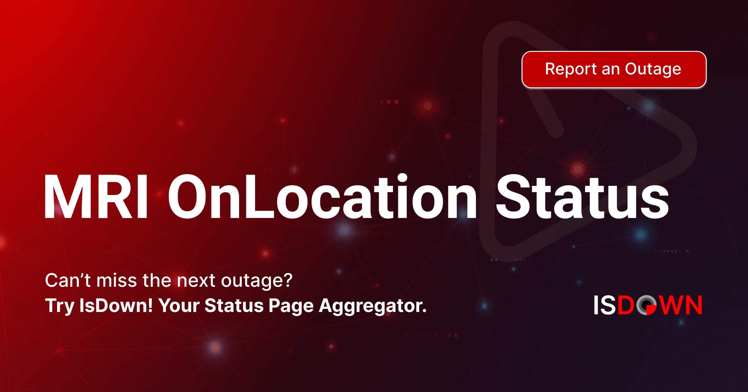 Is MRI OnLocation Down? Check current status and user reports | IsDown
