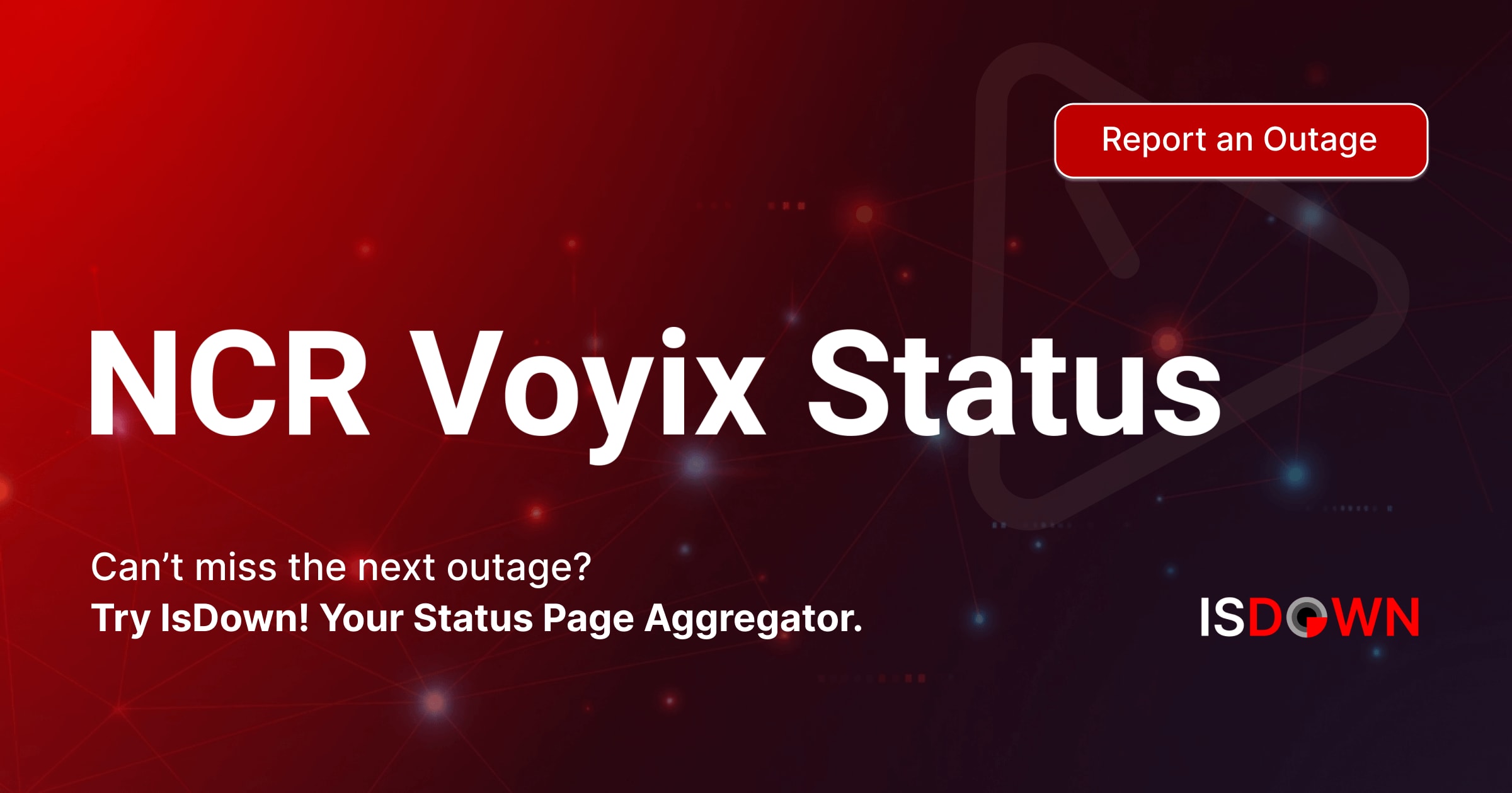 Is NCR Voyix Down? Check current status and user reports | IsDown