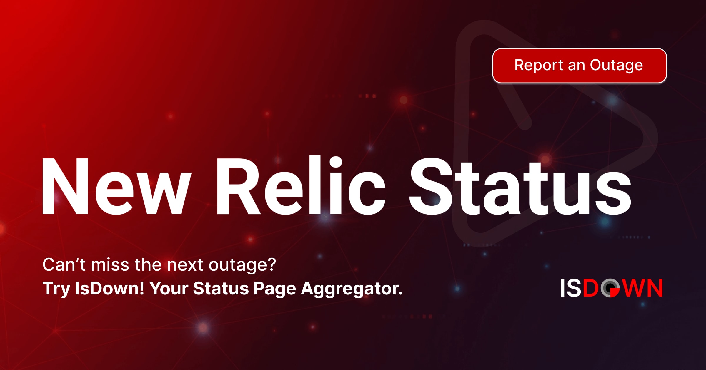 Is New Relic Down? Check current status and user reports | IsDown