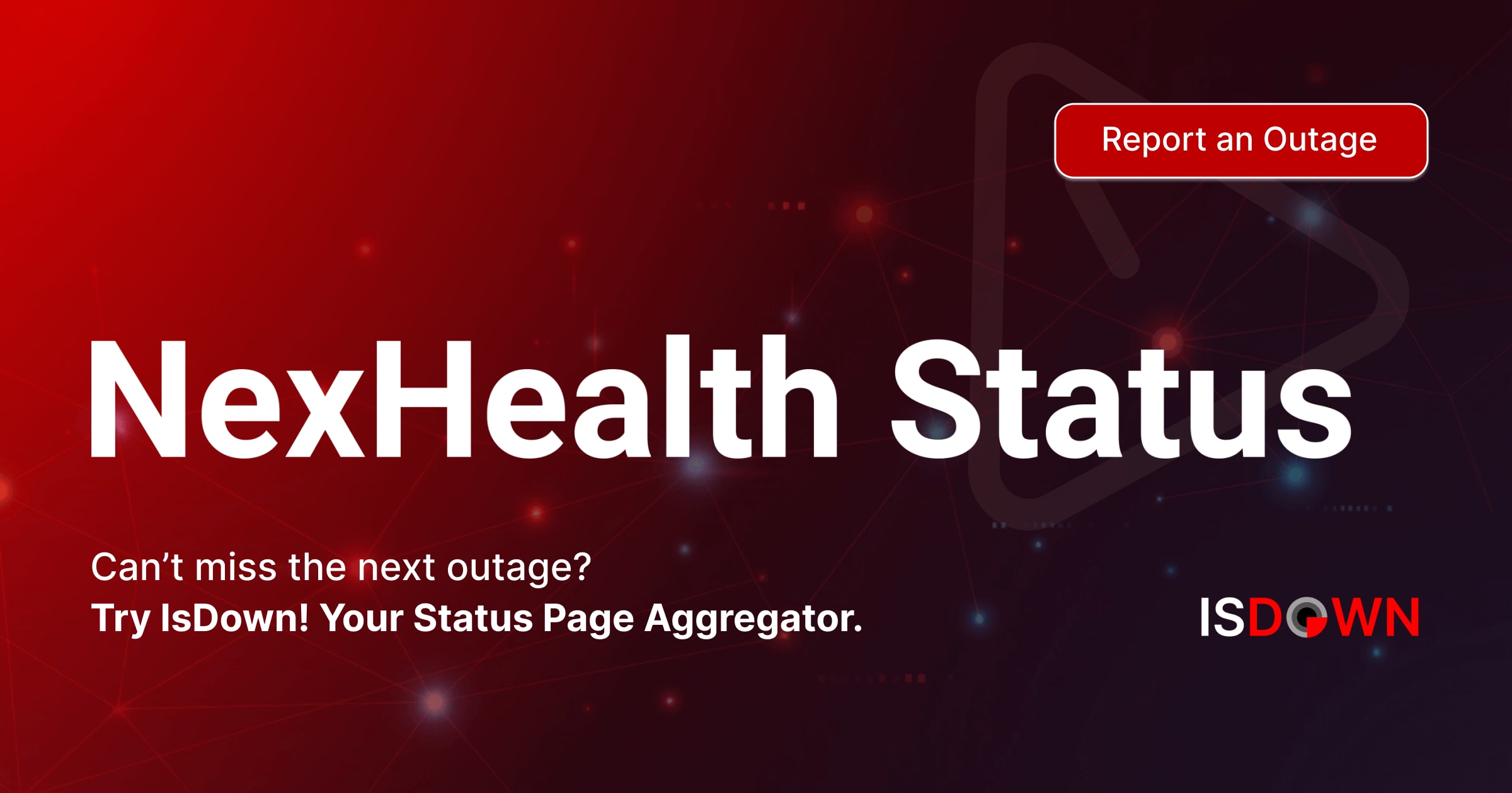 Is NexHealth Down? Check current status and user reports | IsDown