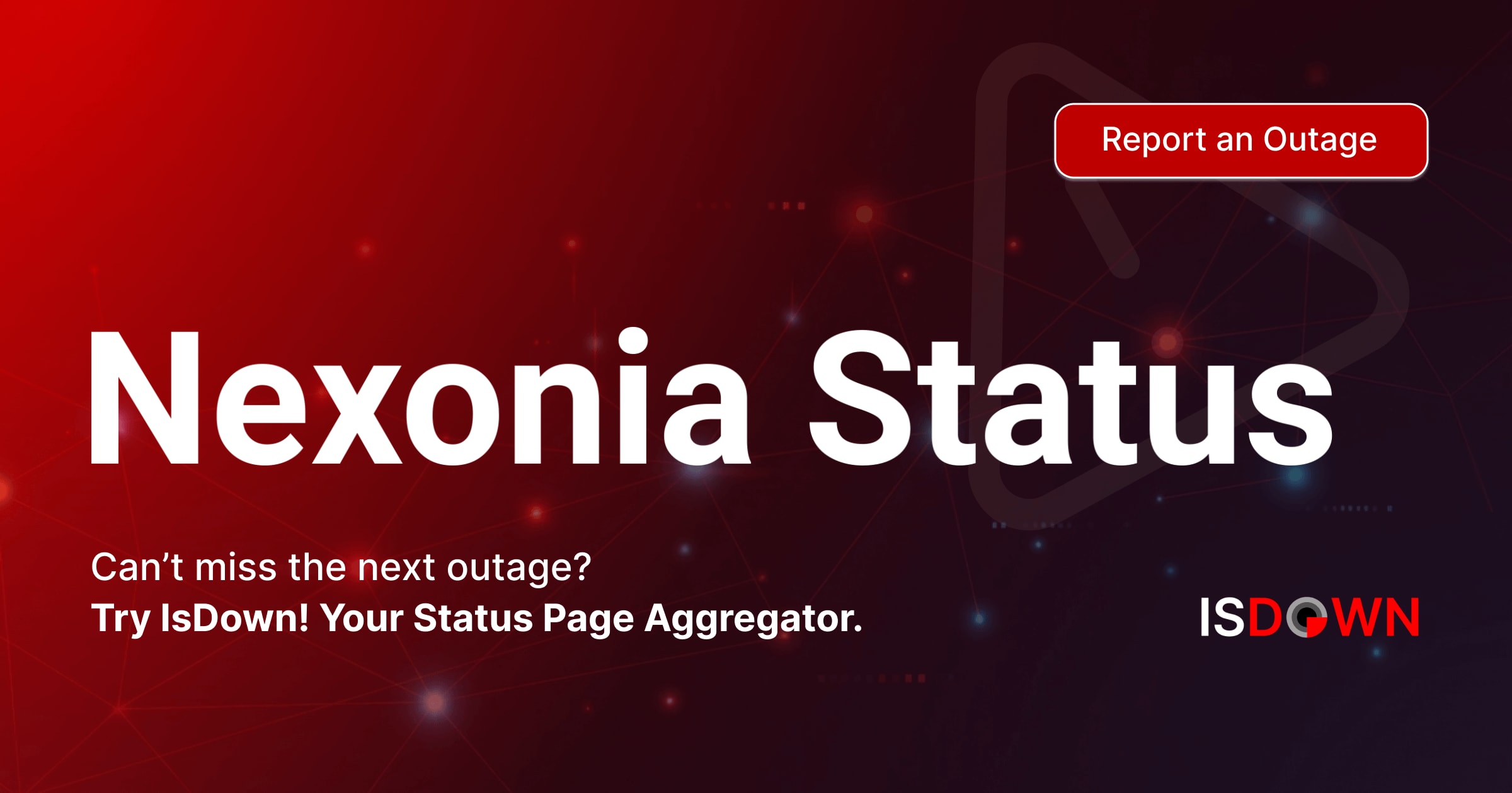 Is Nexonia Down? Check current status and user reports | IsDown