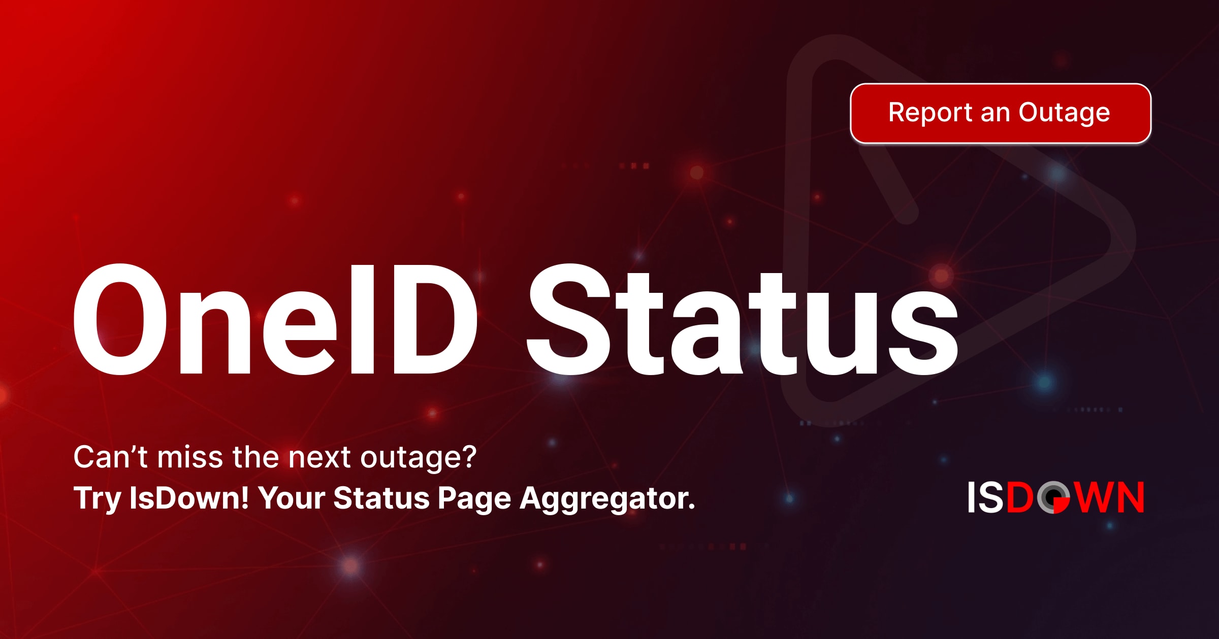 Is OneID Down? Check current status and user reports | IsDown