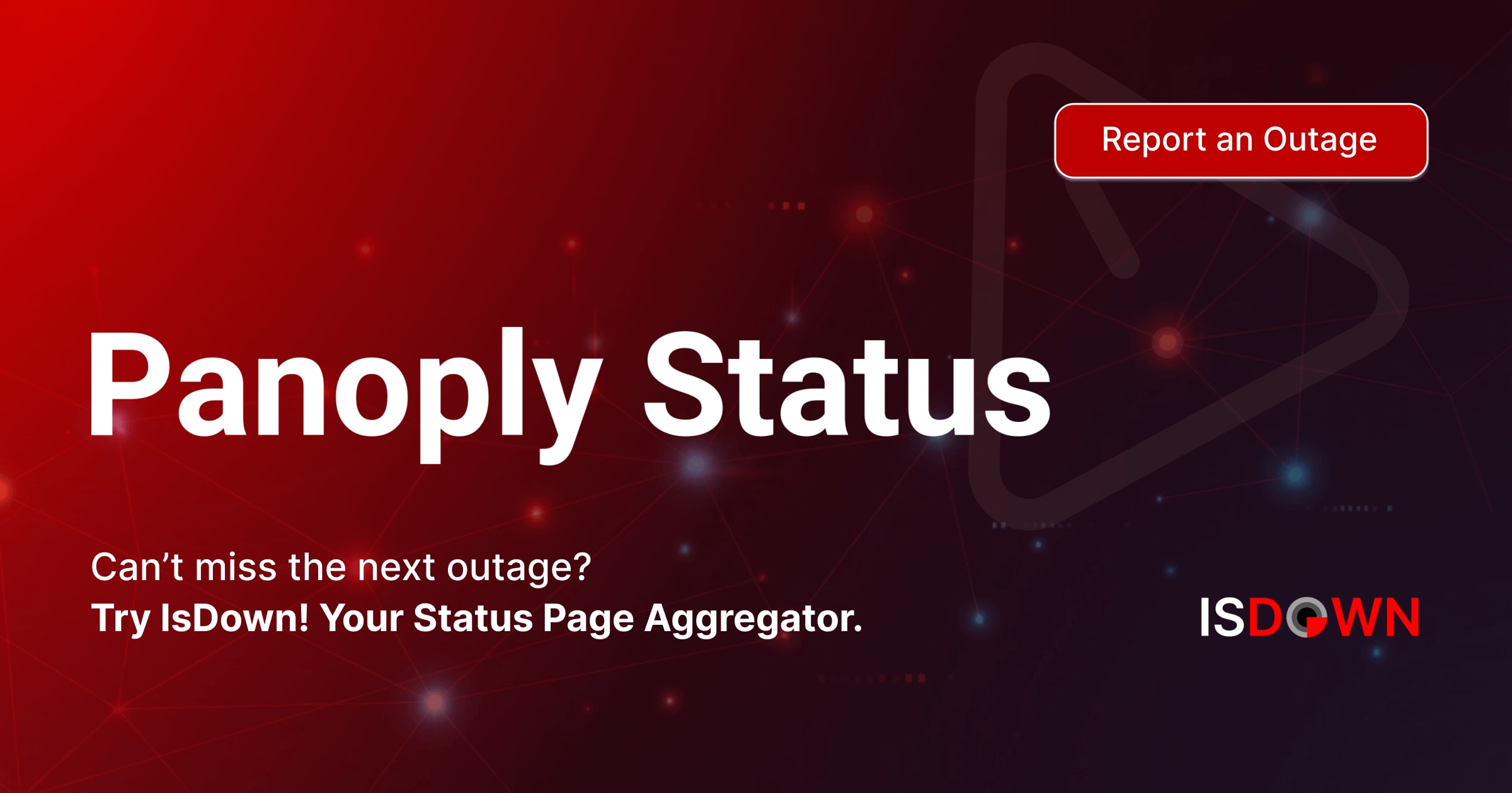 Is Panoply Down? Check current status and user reports | IsDown