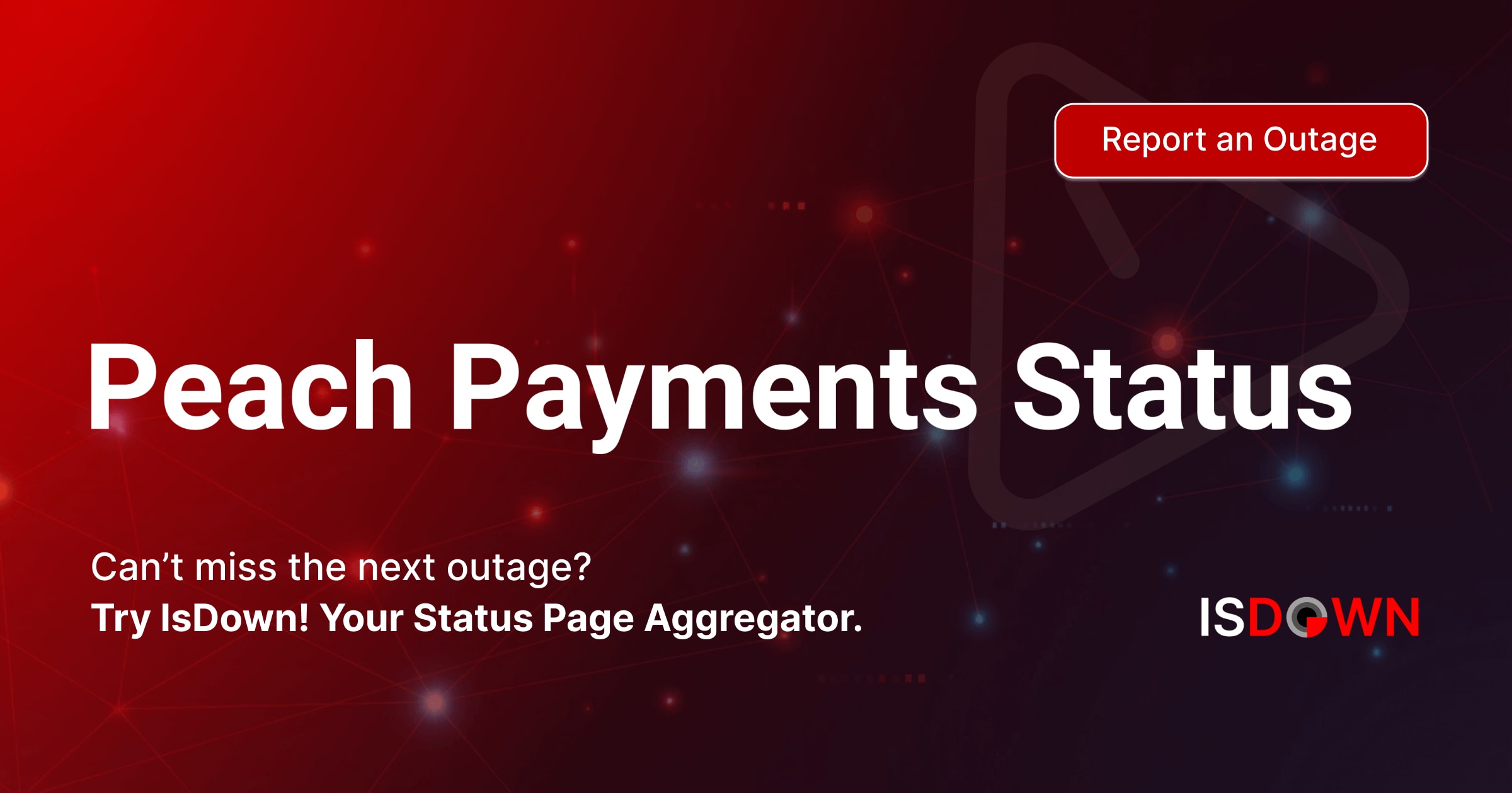 Is Peach Payments Peach card processing platform Down? Check current ...