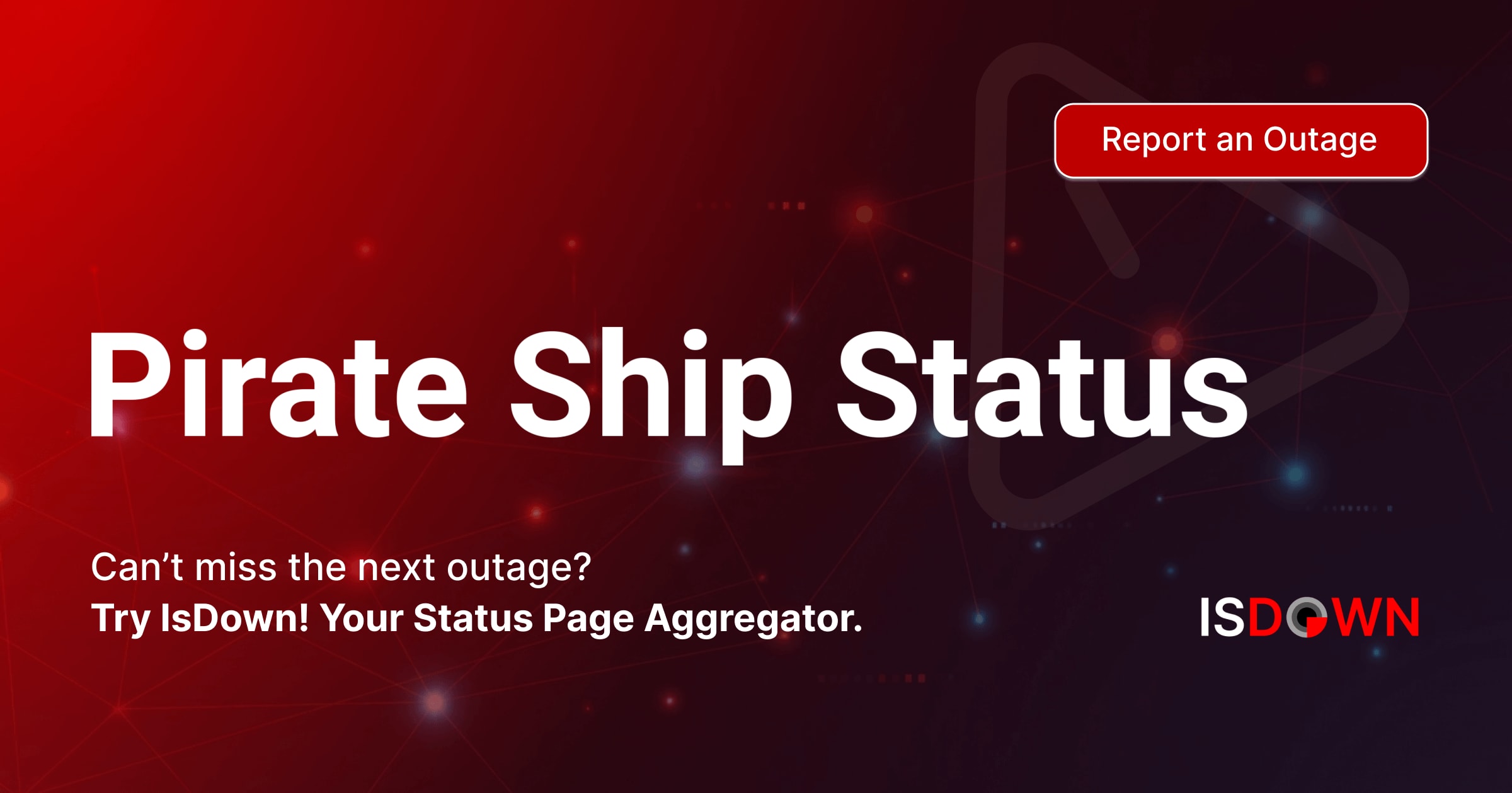 Is Pirate Ship Down? Check current status and user reports | IsDown