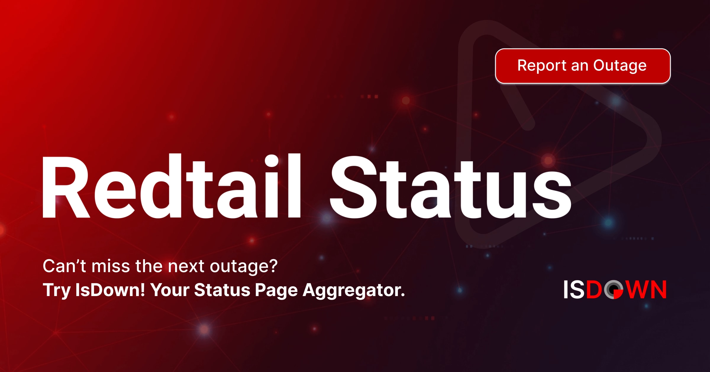 Is Redtail Down? Check current status and user reports | IsDown
