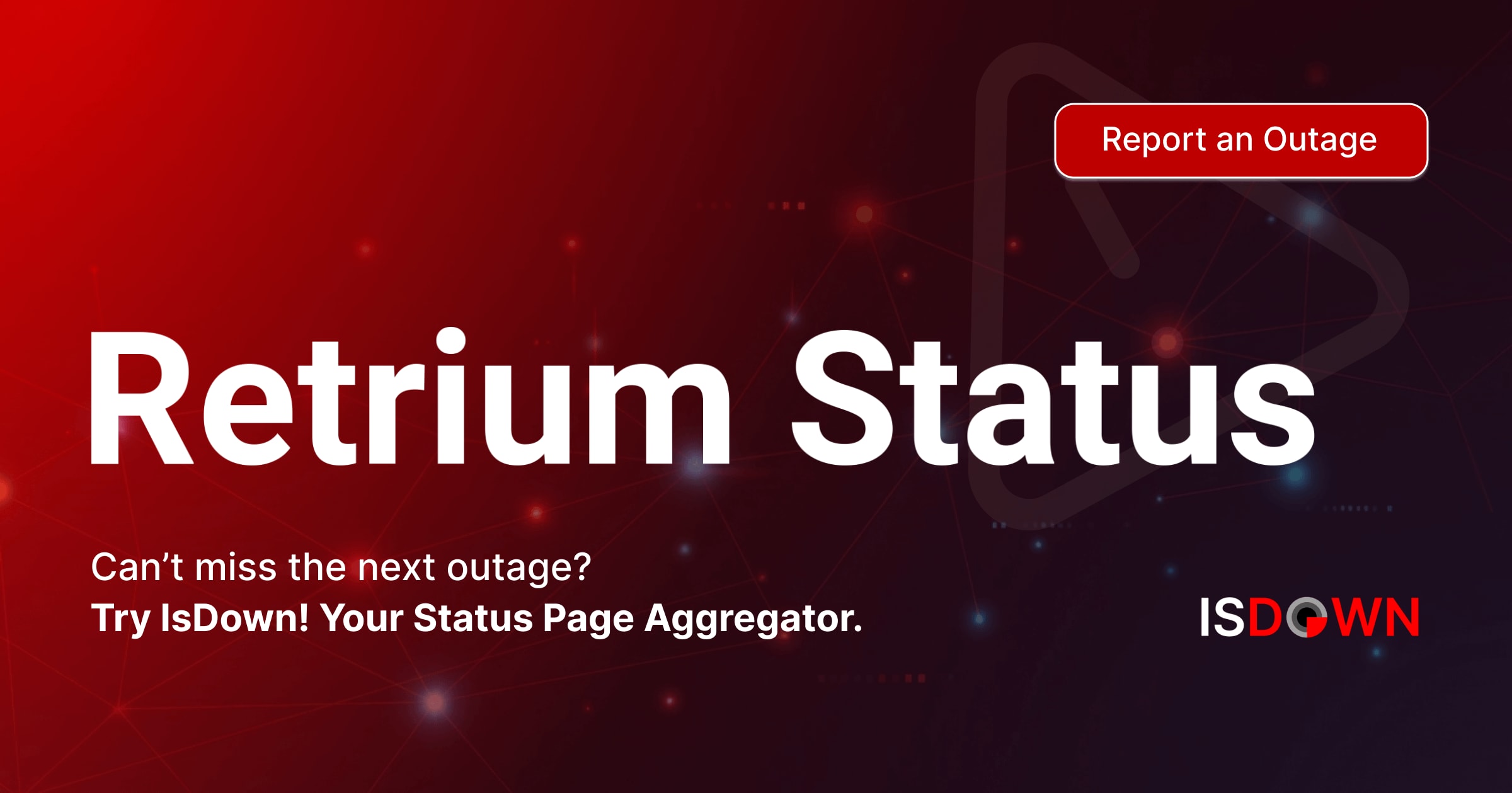 Is Retrium Authentication Down? Check current status and user reports ...