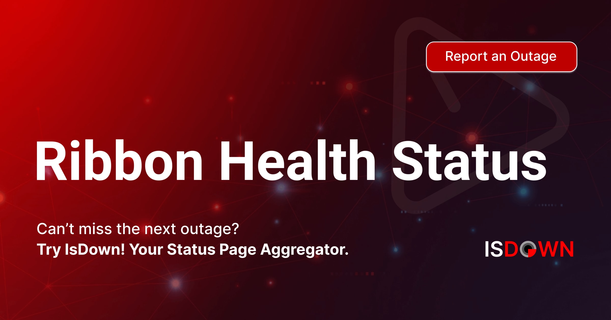 Is Ribbon Health Down? Check current status and user reports | IsDown