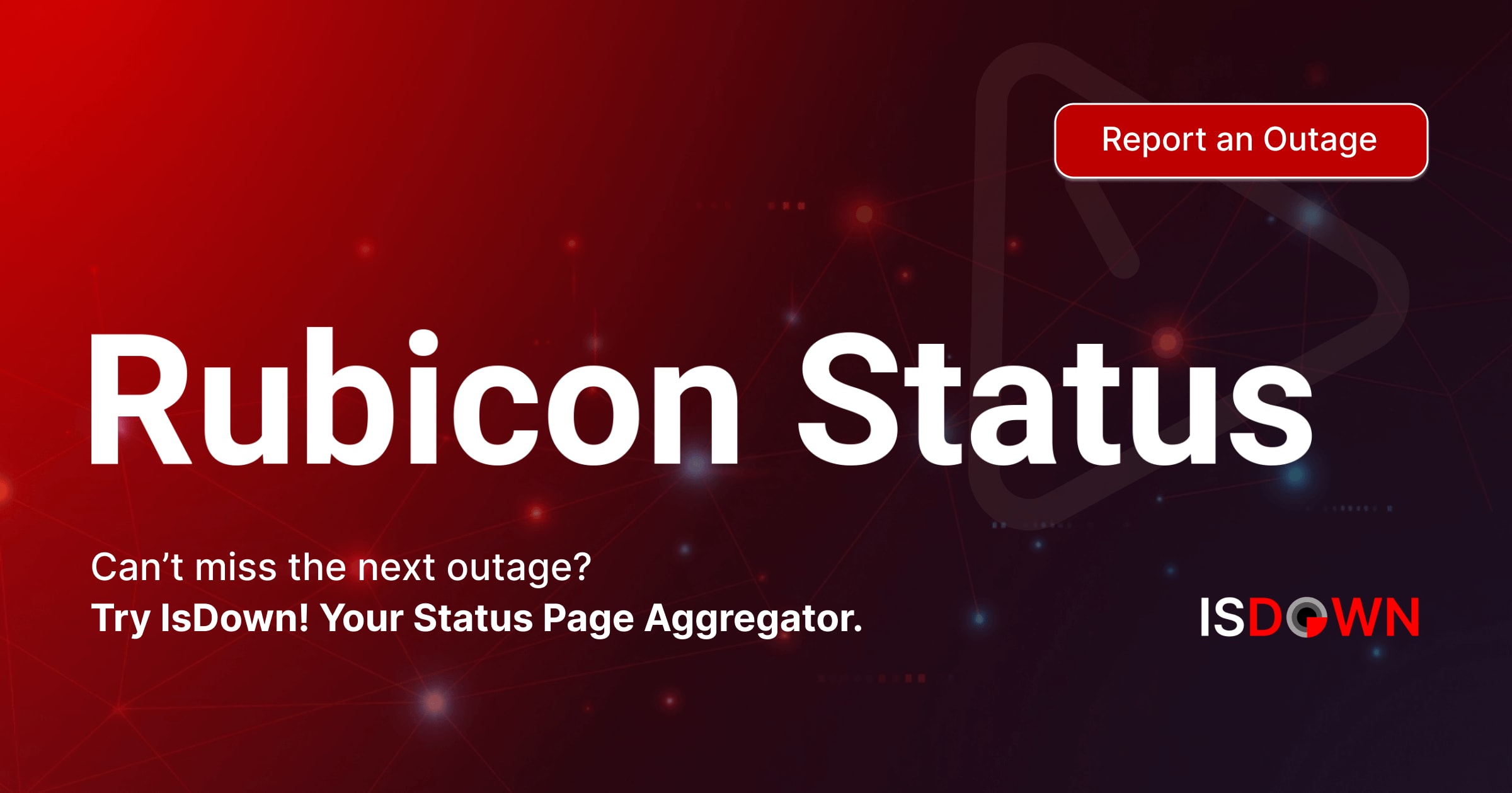 Is Rubicon Down? Check current status and user reports | IsDown