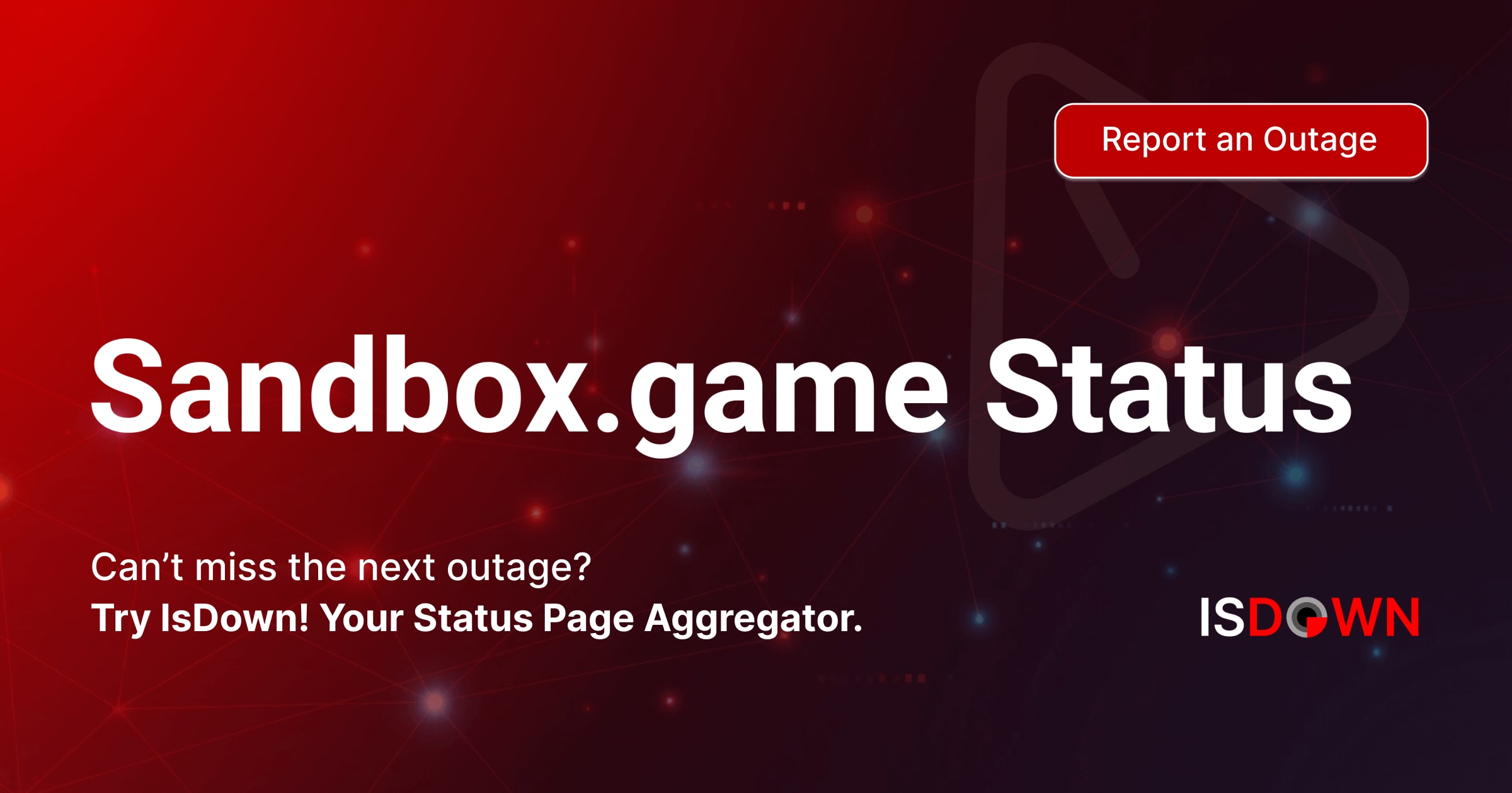 Is Sandbox.game Down? Check current status and user reports | IsDown