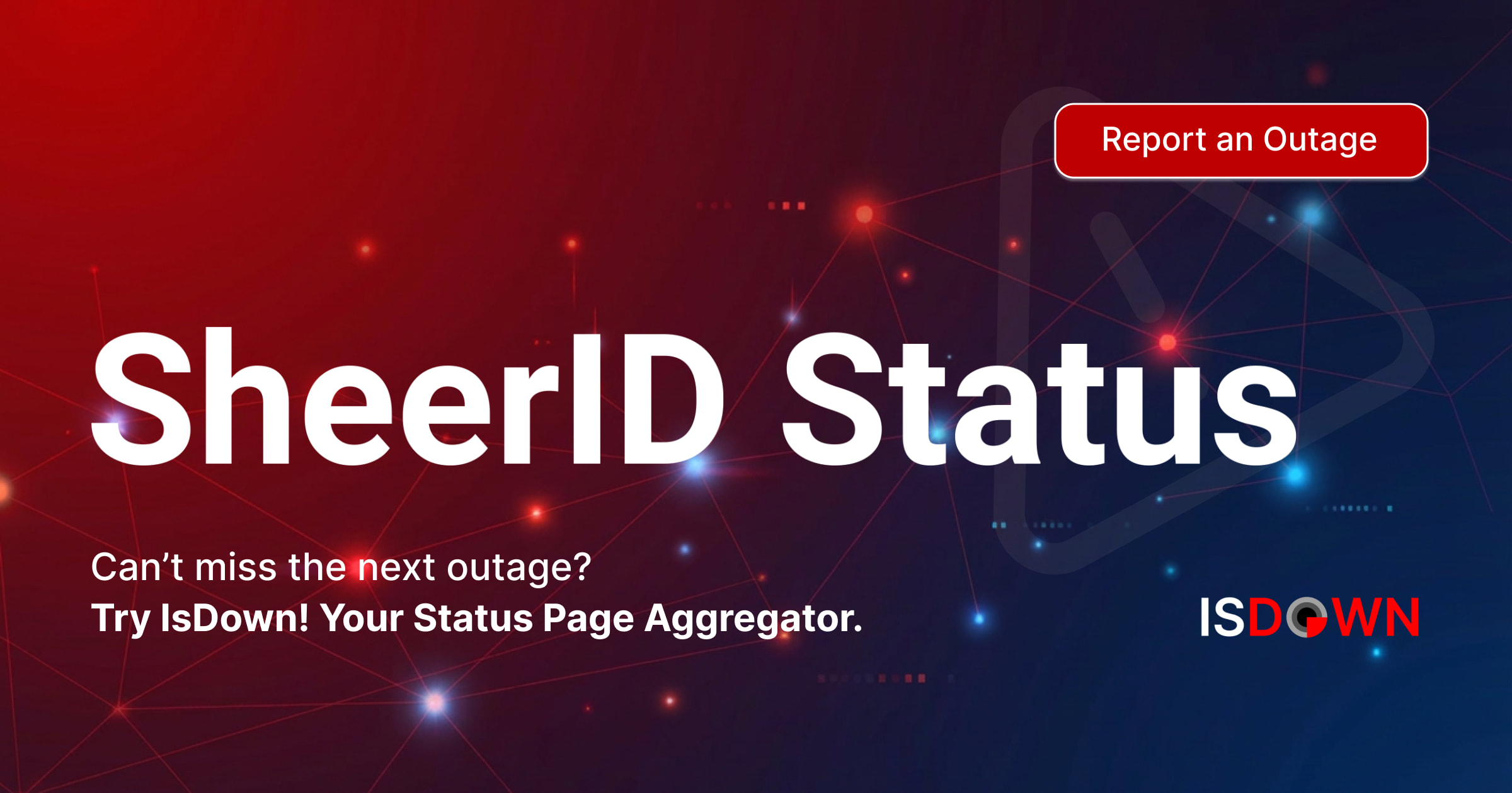 Is SheerID Down? Live Status, Outages & Alerts | IsDown