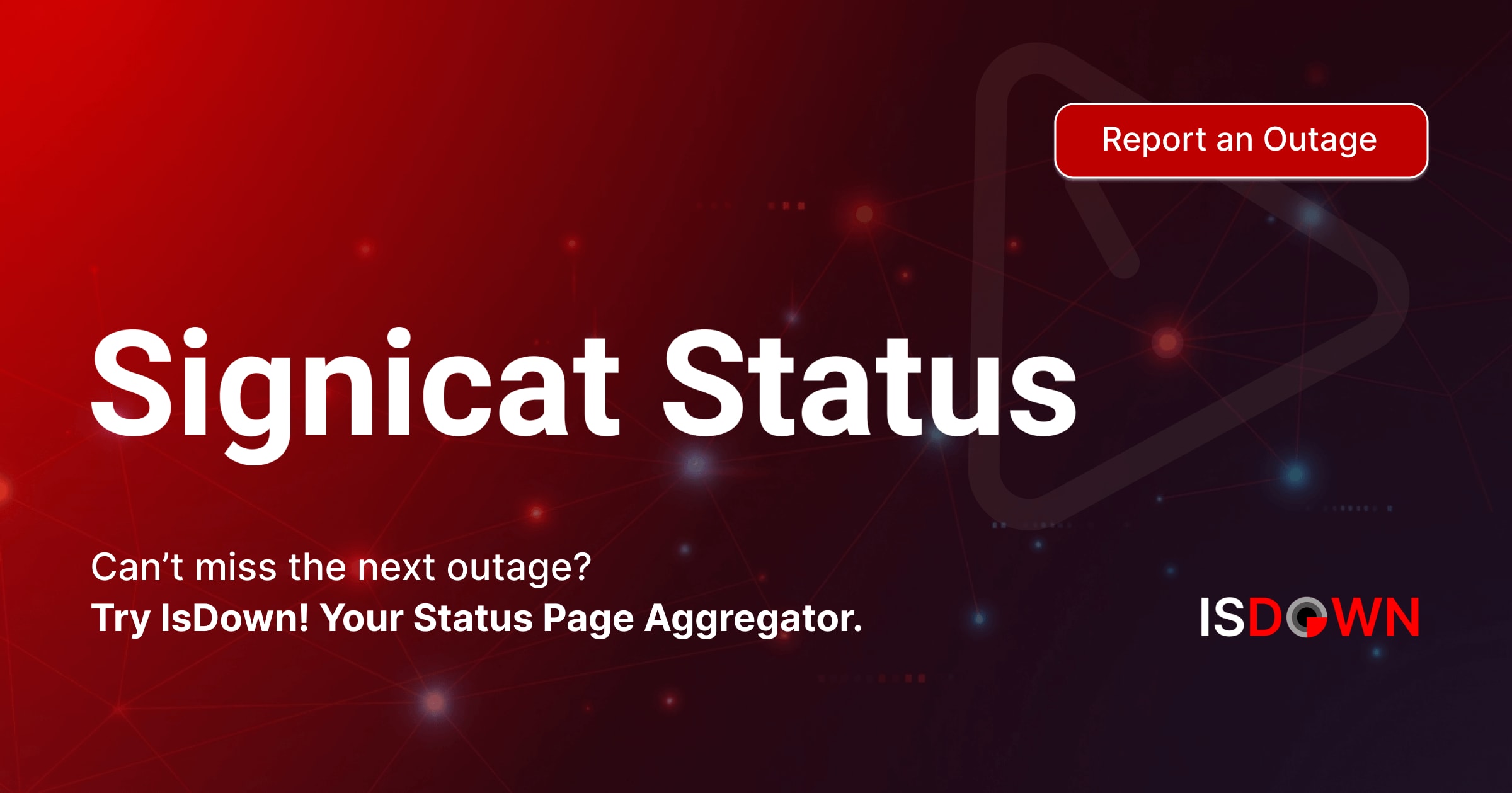 Is Signicat Down? Check current status and user reports | IsDown