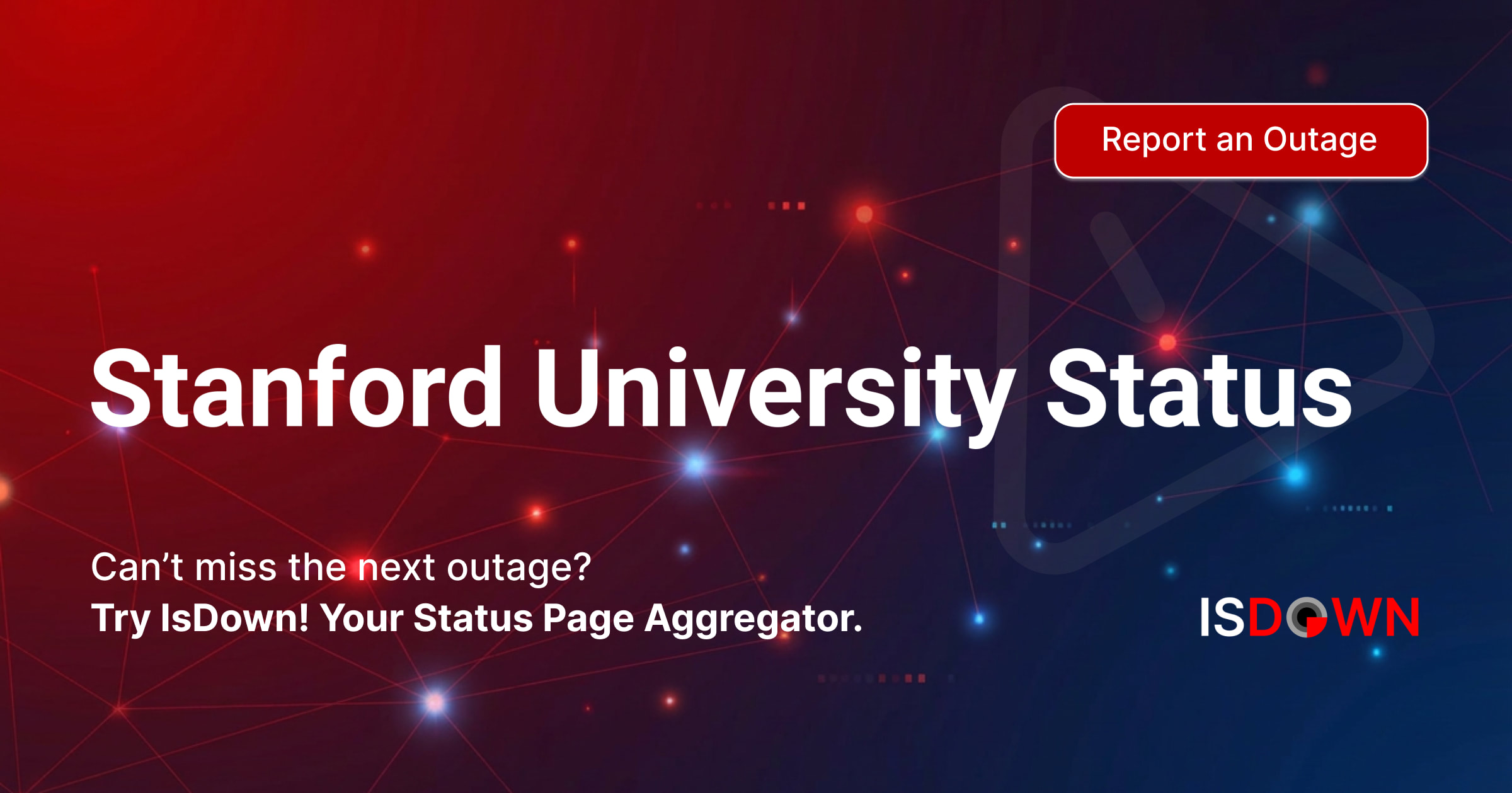 Is Stanford University Down? Check current status and user reports | IsDown