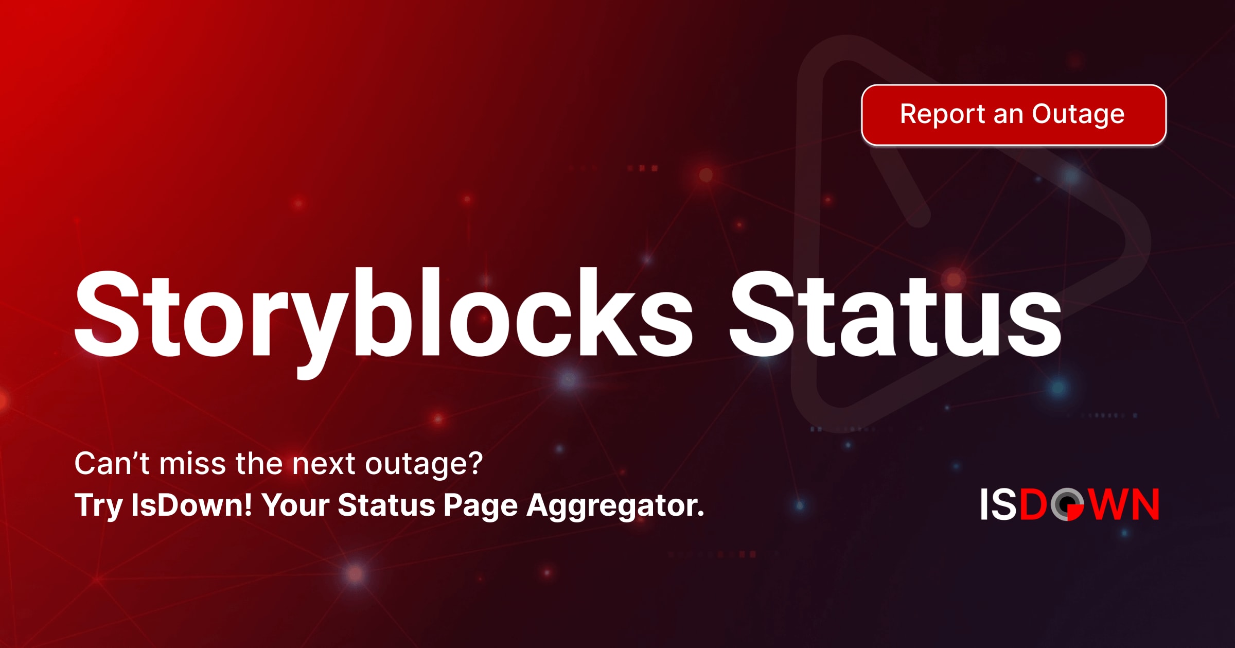 Is Storyblocks SSO Down? Check current status and user reports | IsDown