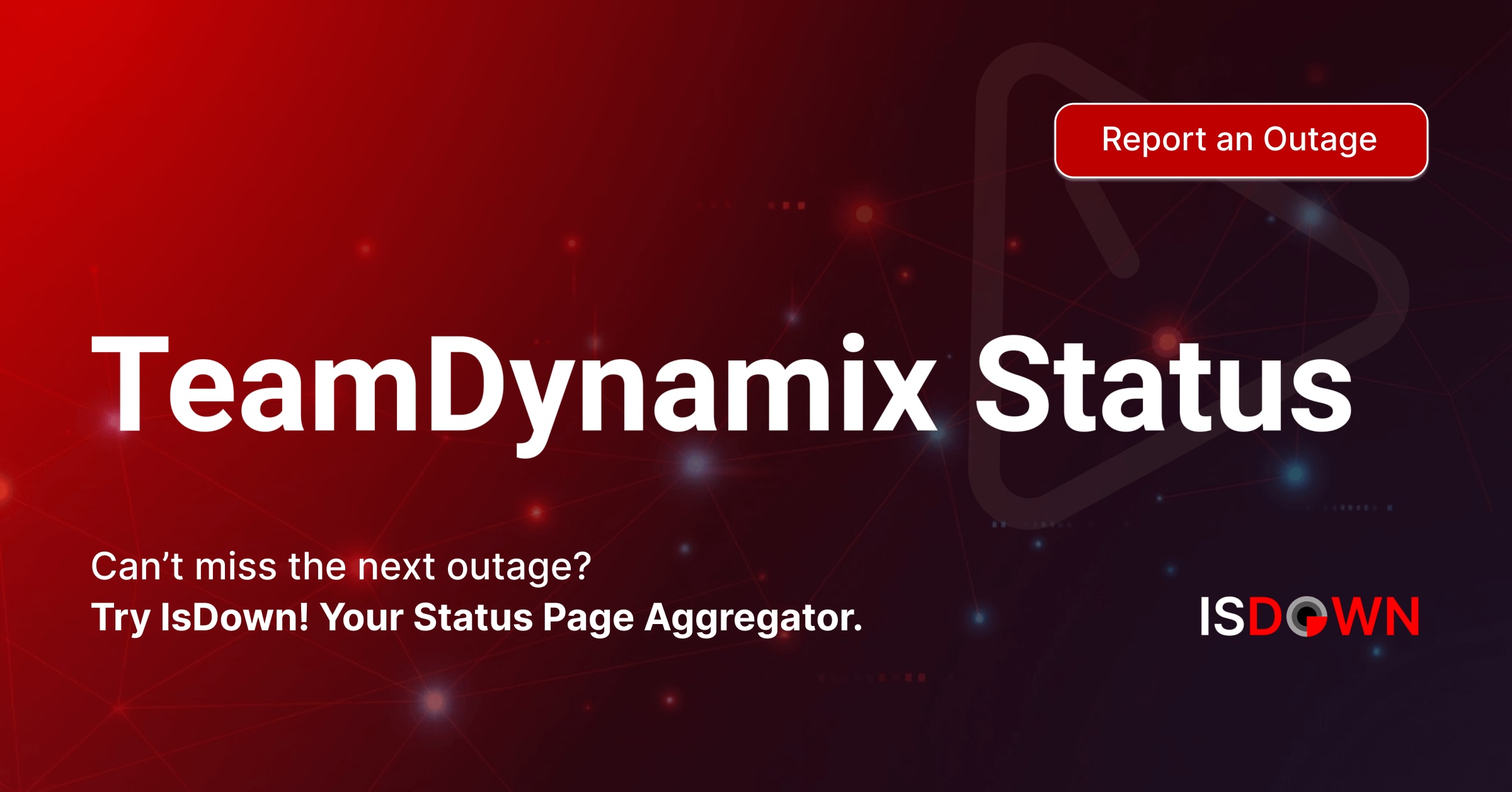 Is TeamDynamix East US - Work Management Down? Check current status and ...