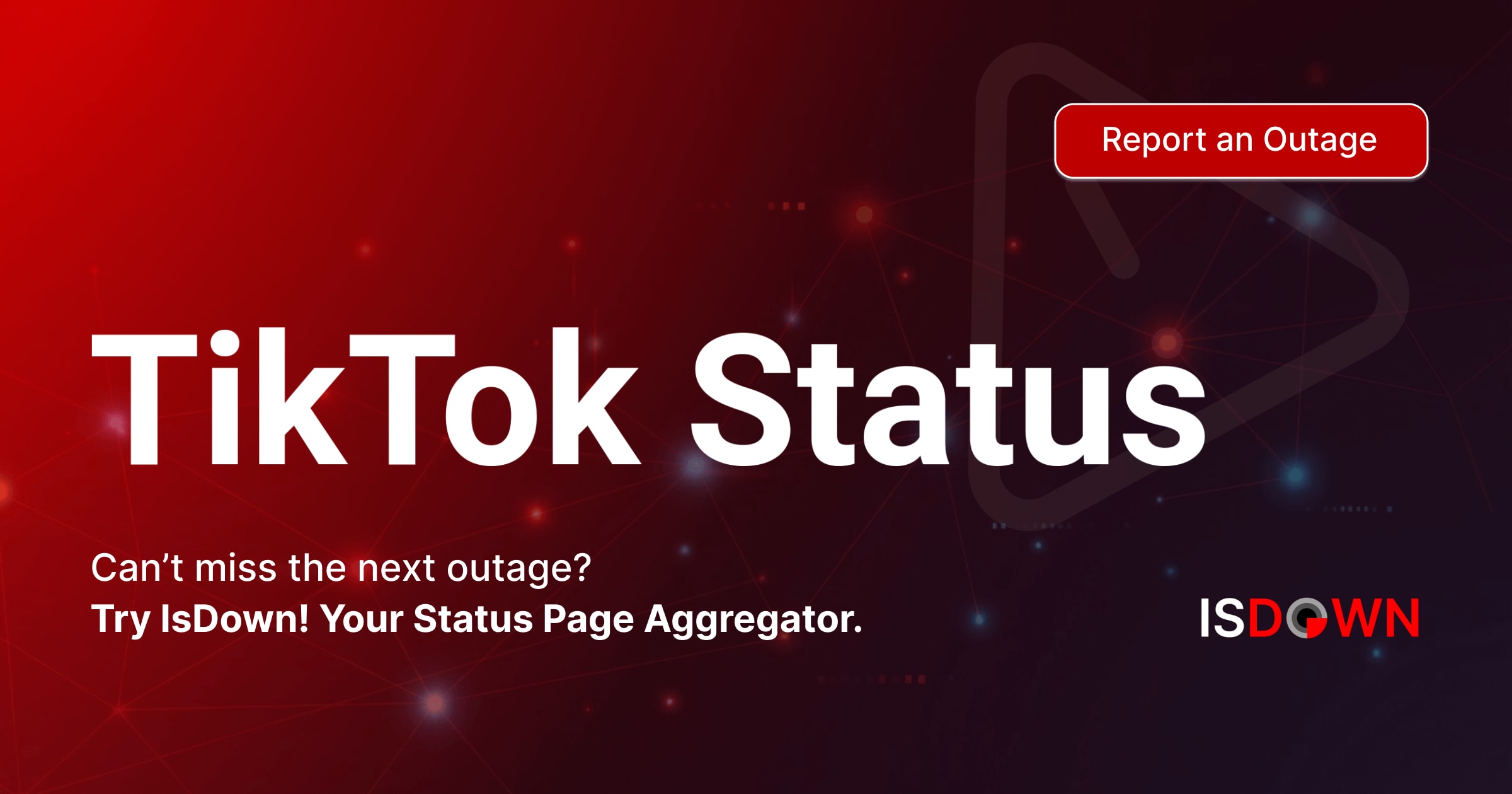 Is TikTok Down? Check current status and user reports | IsDown