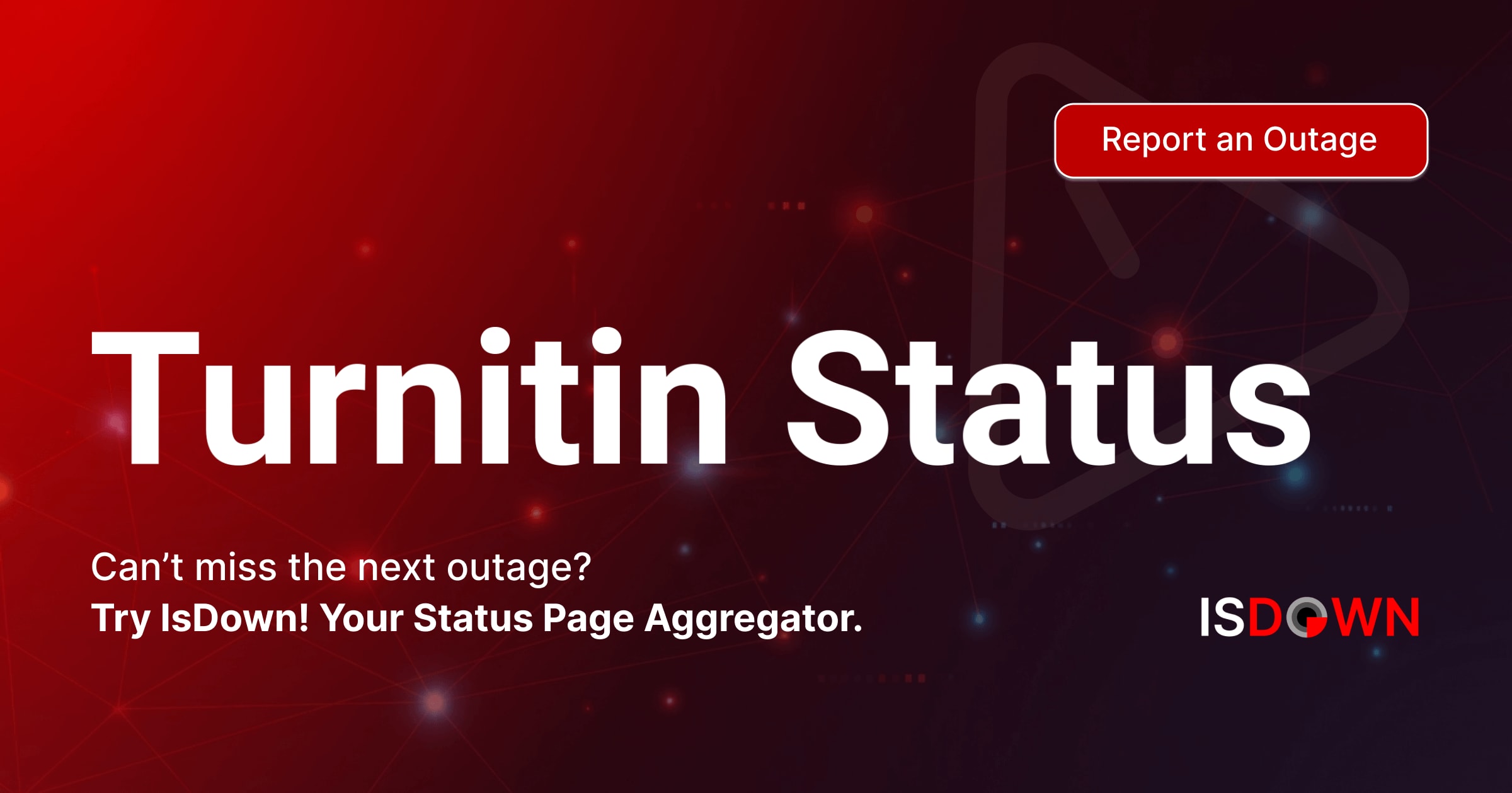 Is Turnitin Down? Check current status and user reports | IsDown