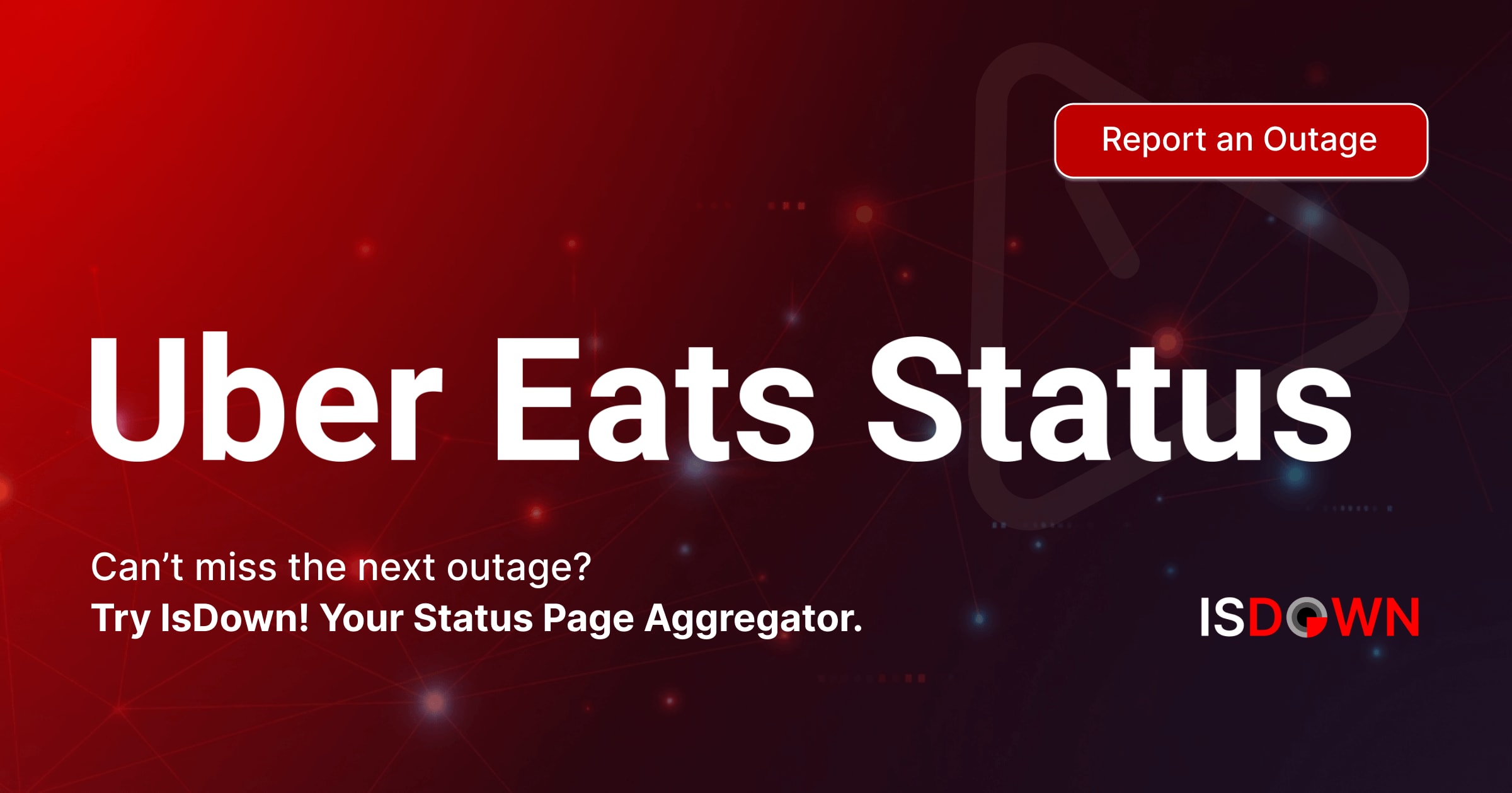 Is Uber Eats Down? Check current status and user reports | IsDown